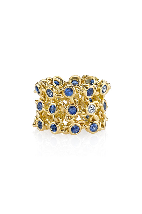 Aaron Henry - Celebration Sapphire & Diamond Ring