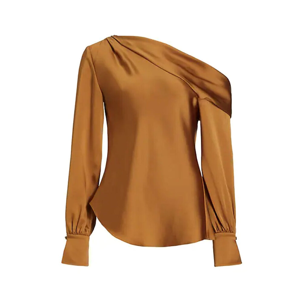 Simkhai - Copper Alice Cold Shoulder Blouse | Mitchell Stores