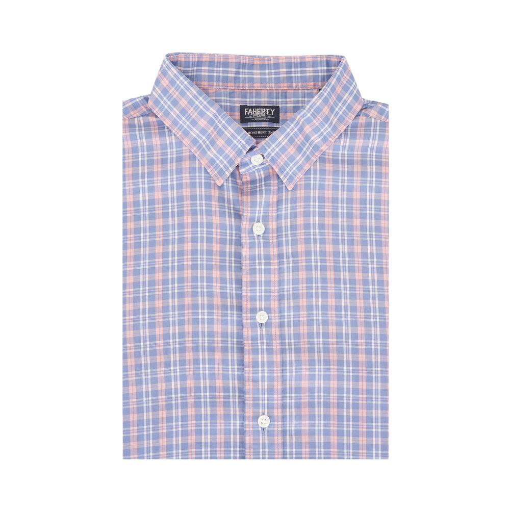 Faherty Brand - Movement™ Rose Channel Plaid Shirt