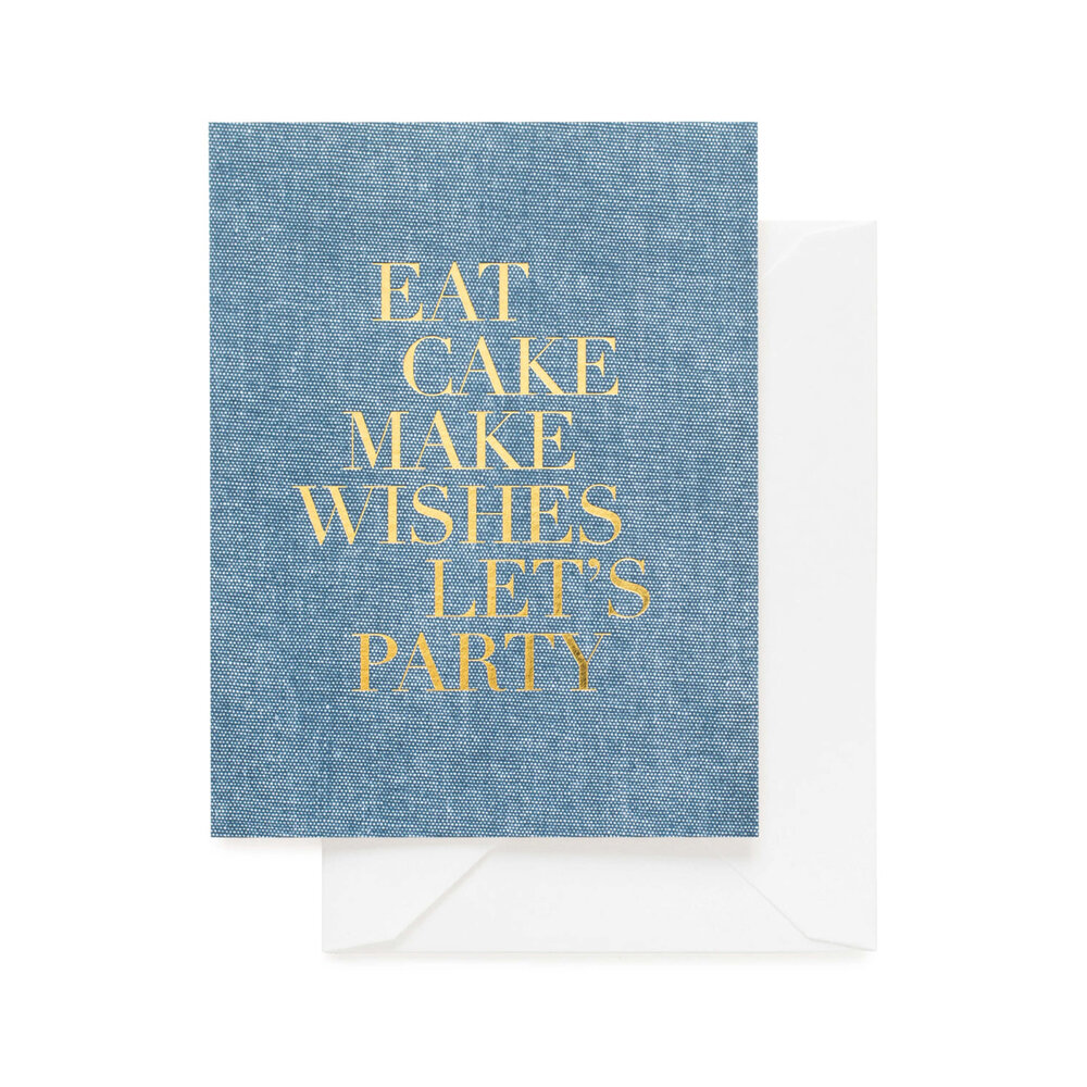 Sugar Paper - Eat Cake Holiday Card | Mitchell Stores