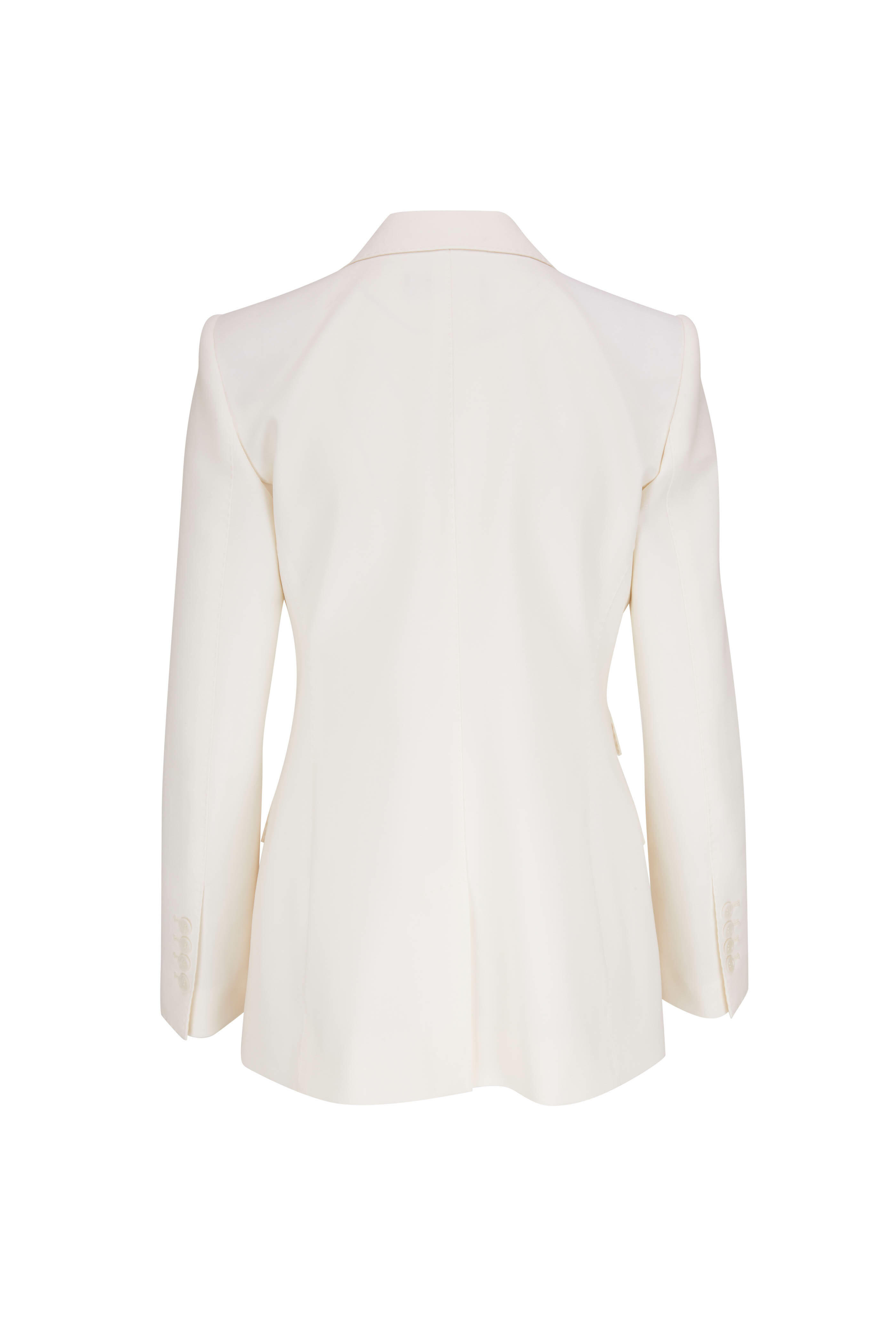Dolce & Gabbana - Turlington Ivory Wool Blazer | Mitchell Stores