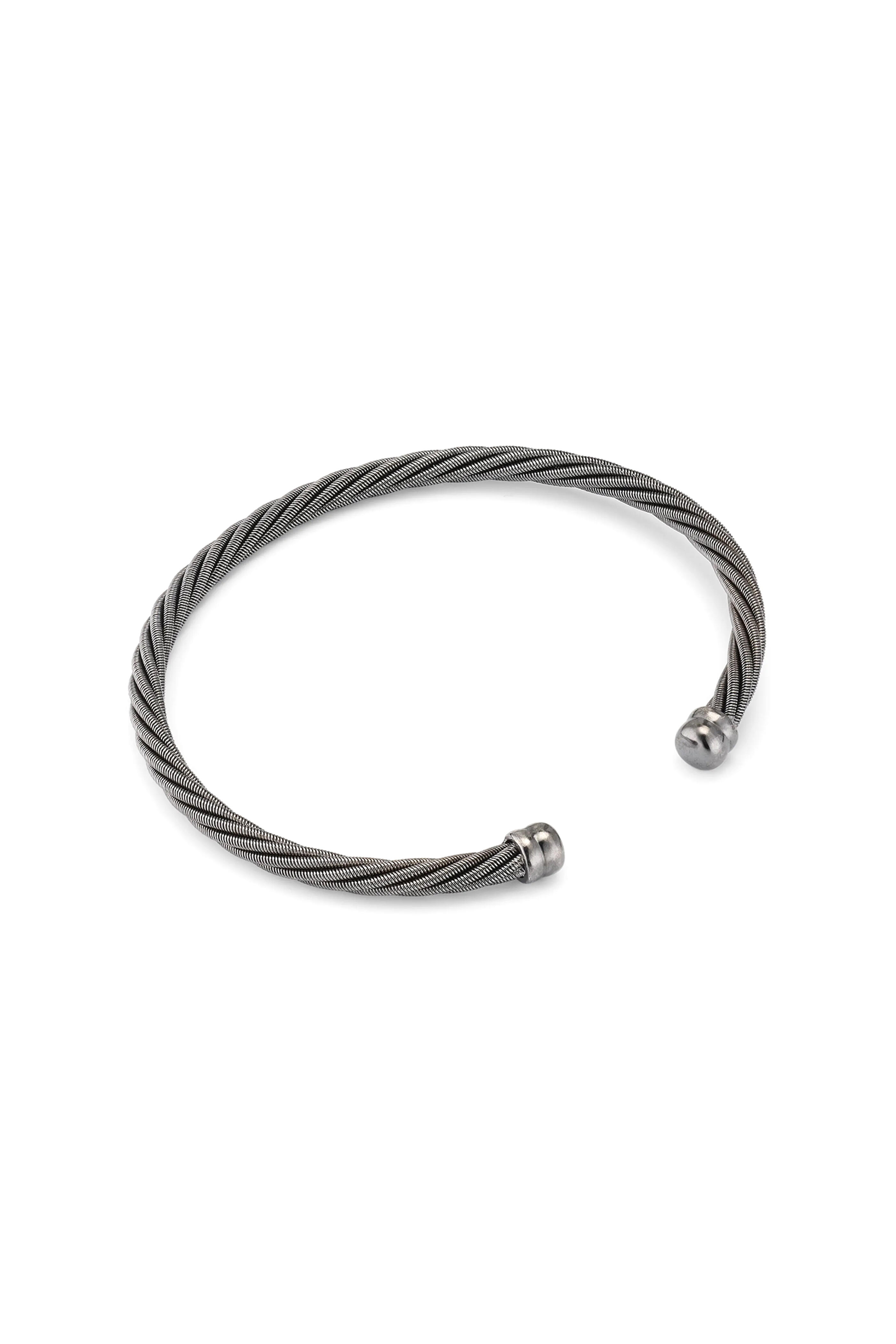 Jan Leslie - Adjustable Sterling Silver Twisted Cuff