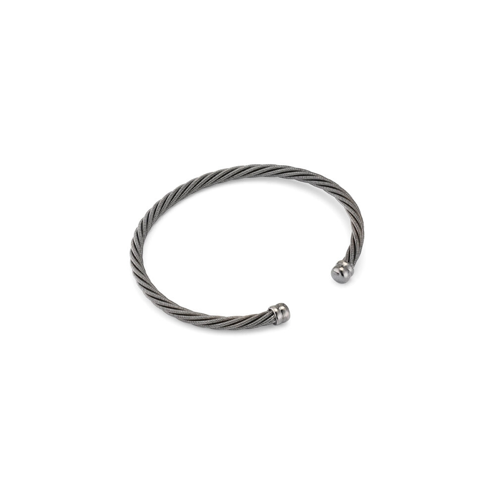 Jan Leslie - Adjustable Sterling Silver Twisted Cuff