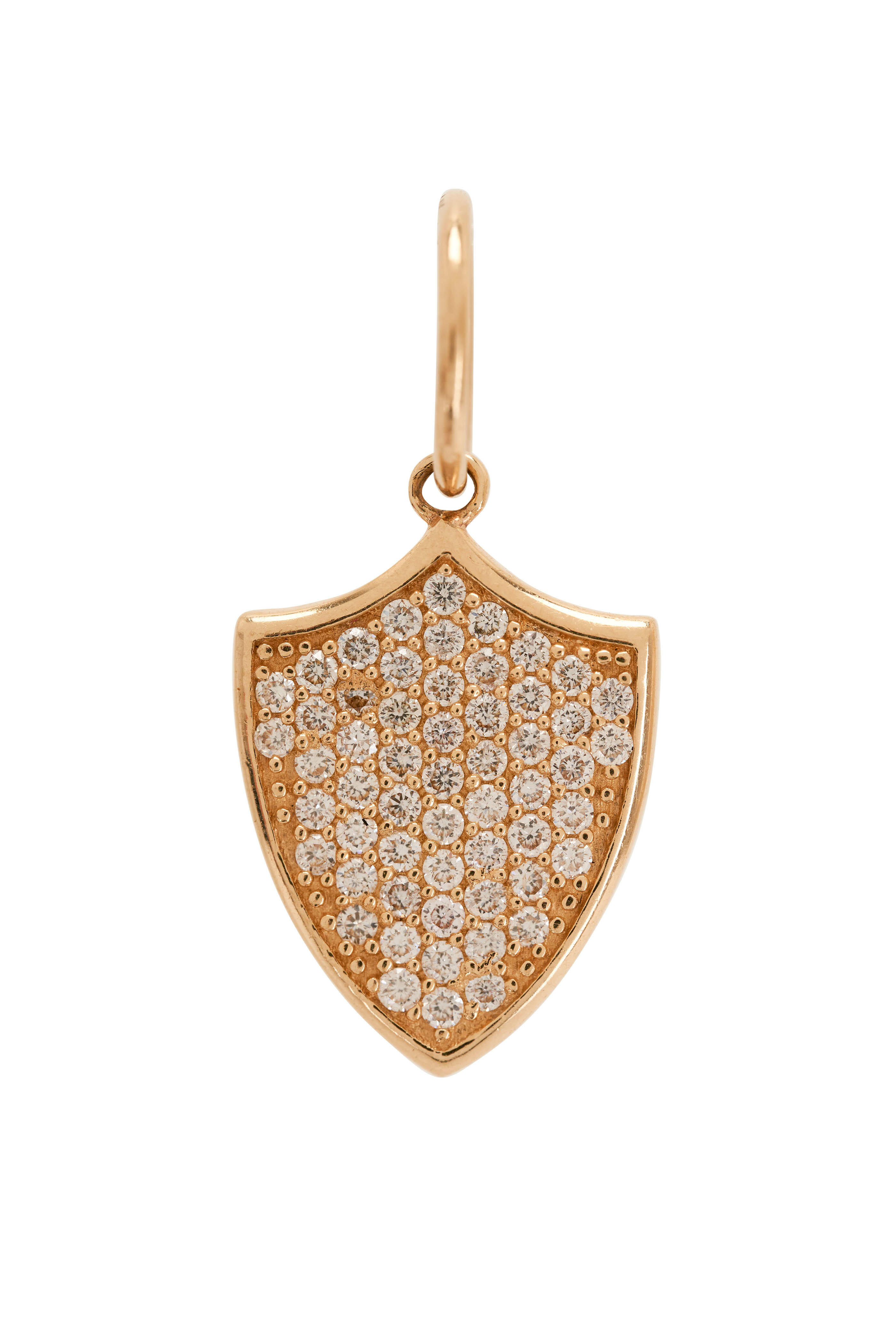 Tina Negri - Crest Diamond Pavé & Gold Pendant | Mitchell Stores