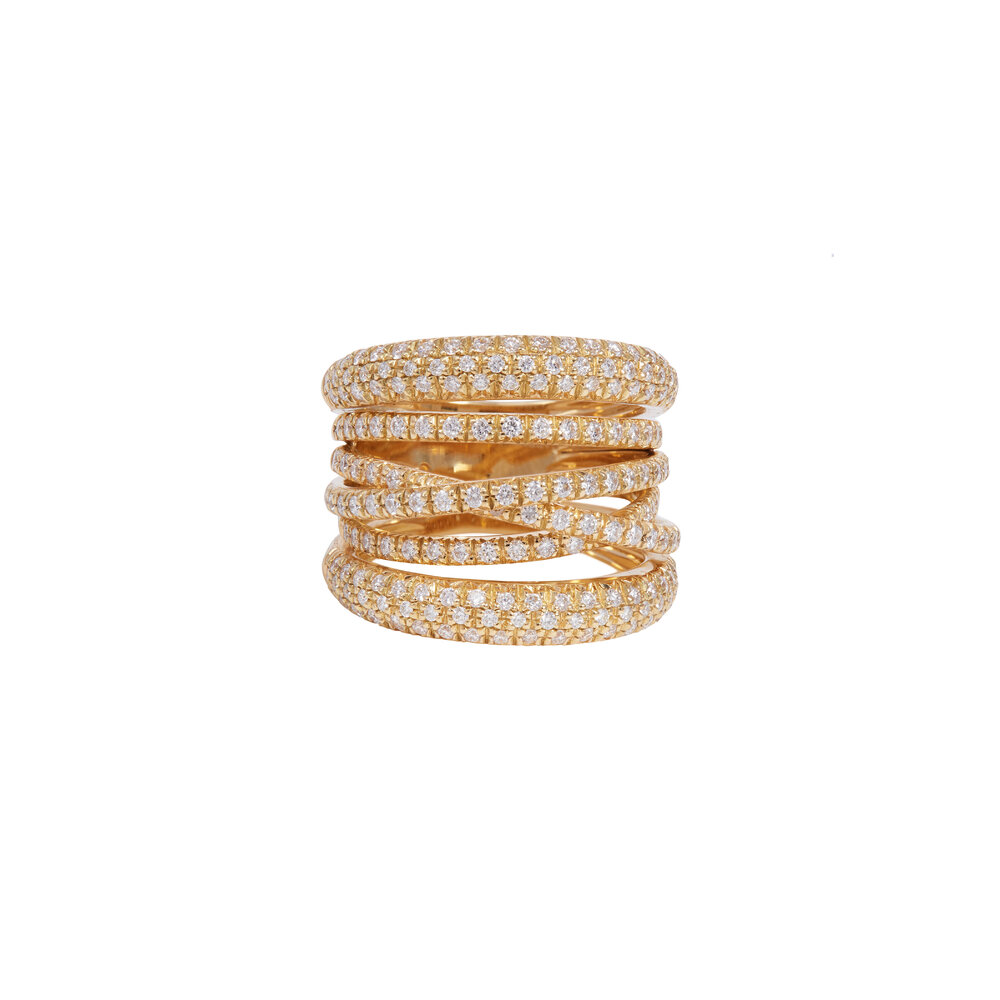 Sidney Garber - Scribble Diamond Ring | Mitchell Stores