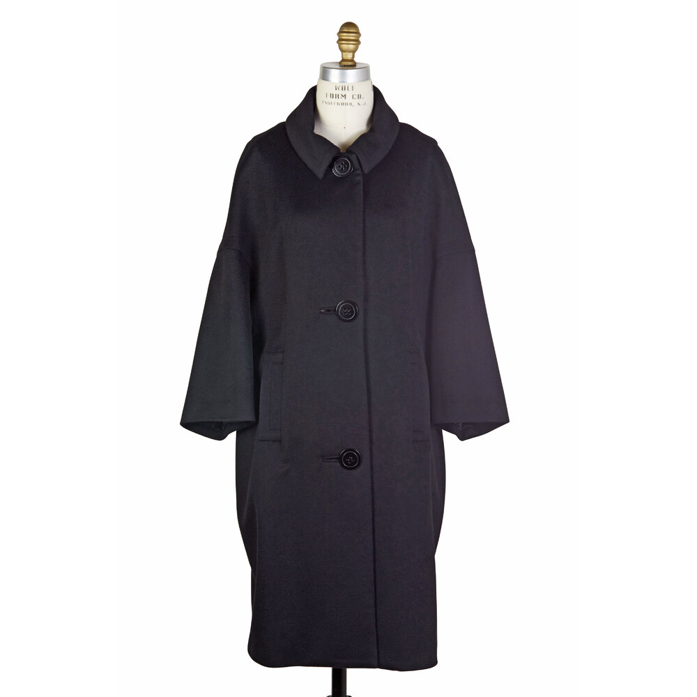 Michael Boris - Black Cashmere Coat | Mitchell Stores