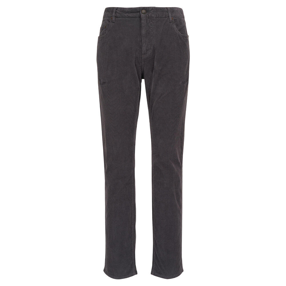 Faherty Brand - Faded Navy Stretch Corduroy Five Pocket Pant