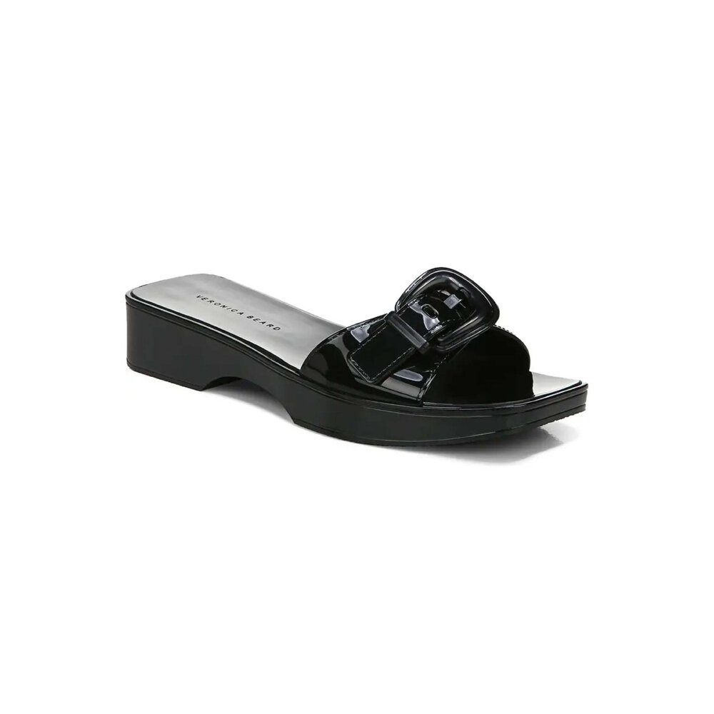 Veronica Beard - Davina Jelly Sandal in Black | Mitchell Stores