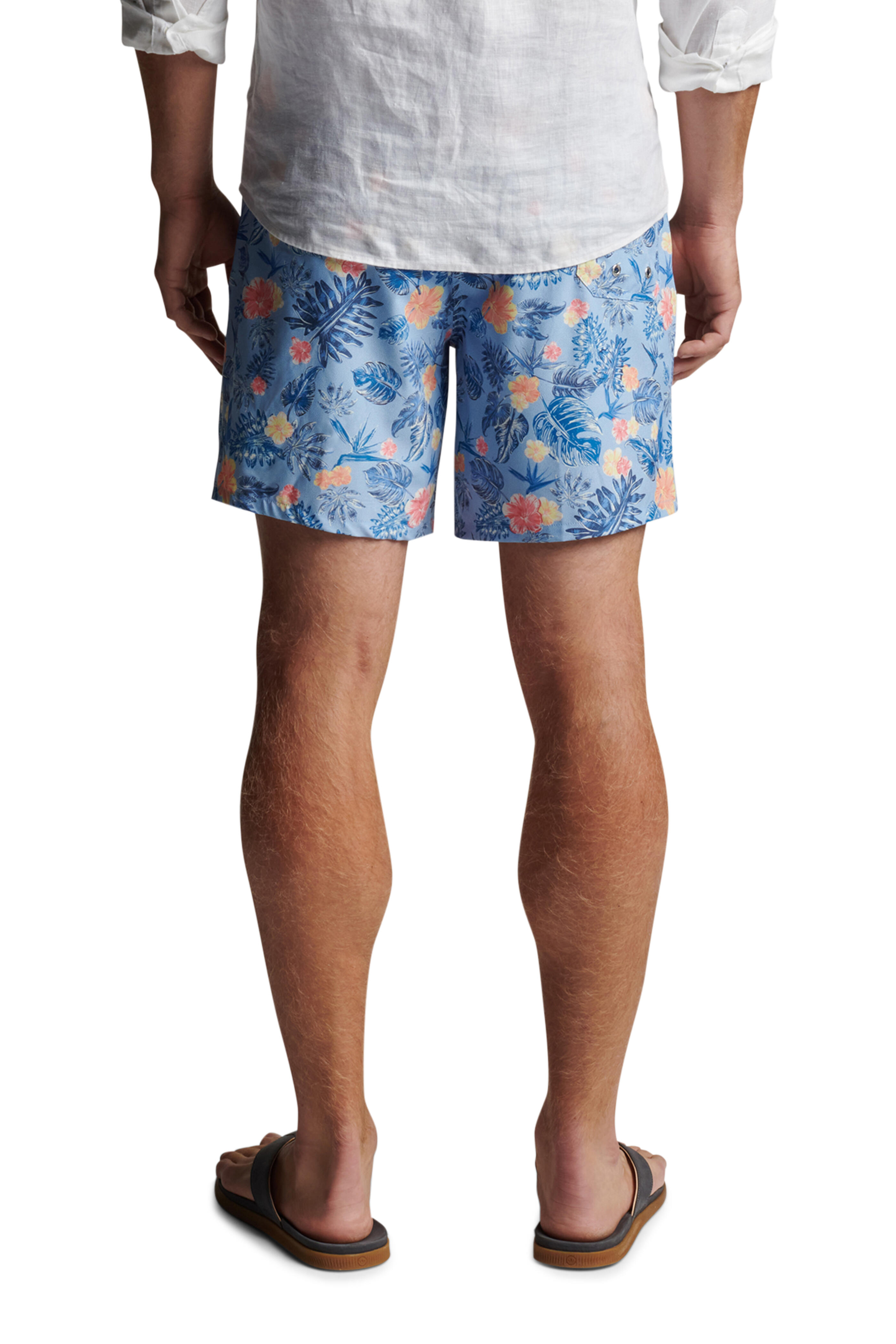 Peter Millar - Blue Sound Moanalua Swim Trunks | Mitchell Stores