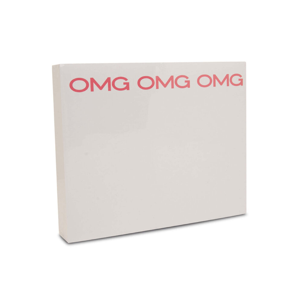 Black Ink - OMG Large Luxe Notepad | Mitchell Stores