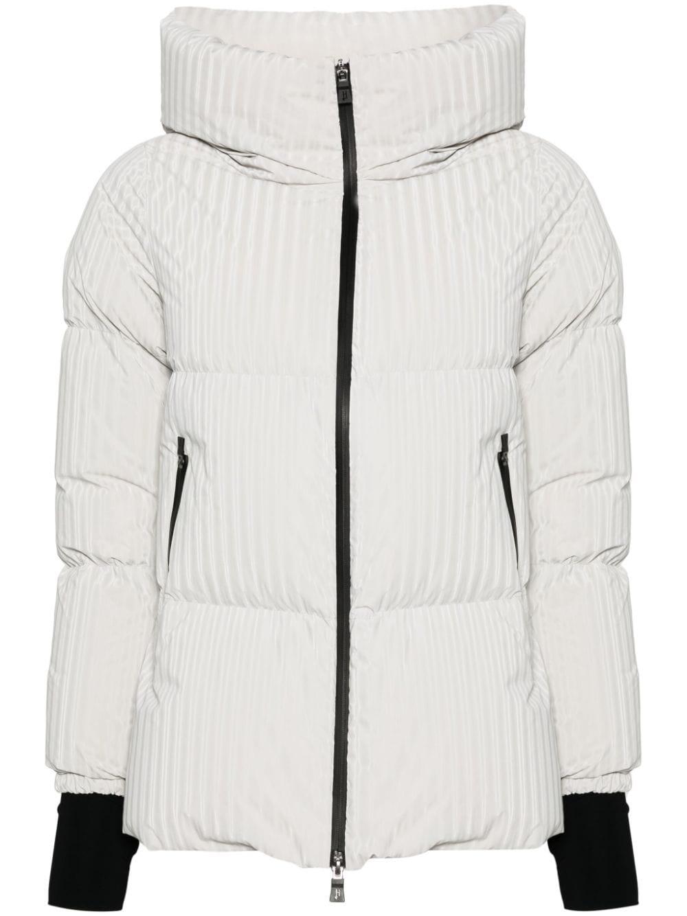 Herno - Laminar Ivory Tech Corduroy Jacket | Mitchell Stores