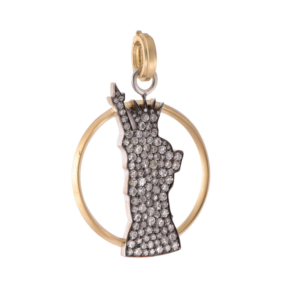 Sylva & Cie - Diamond Liberty Pendant | Mitchell Stores