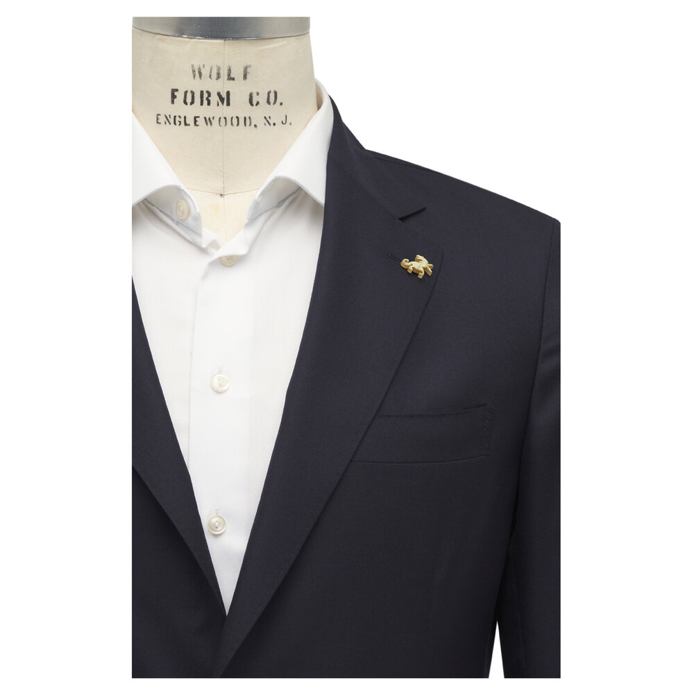 Tombolini - Solid Navy Cashmere Sportcoat | Mitchell Stores