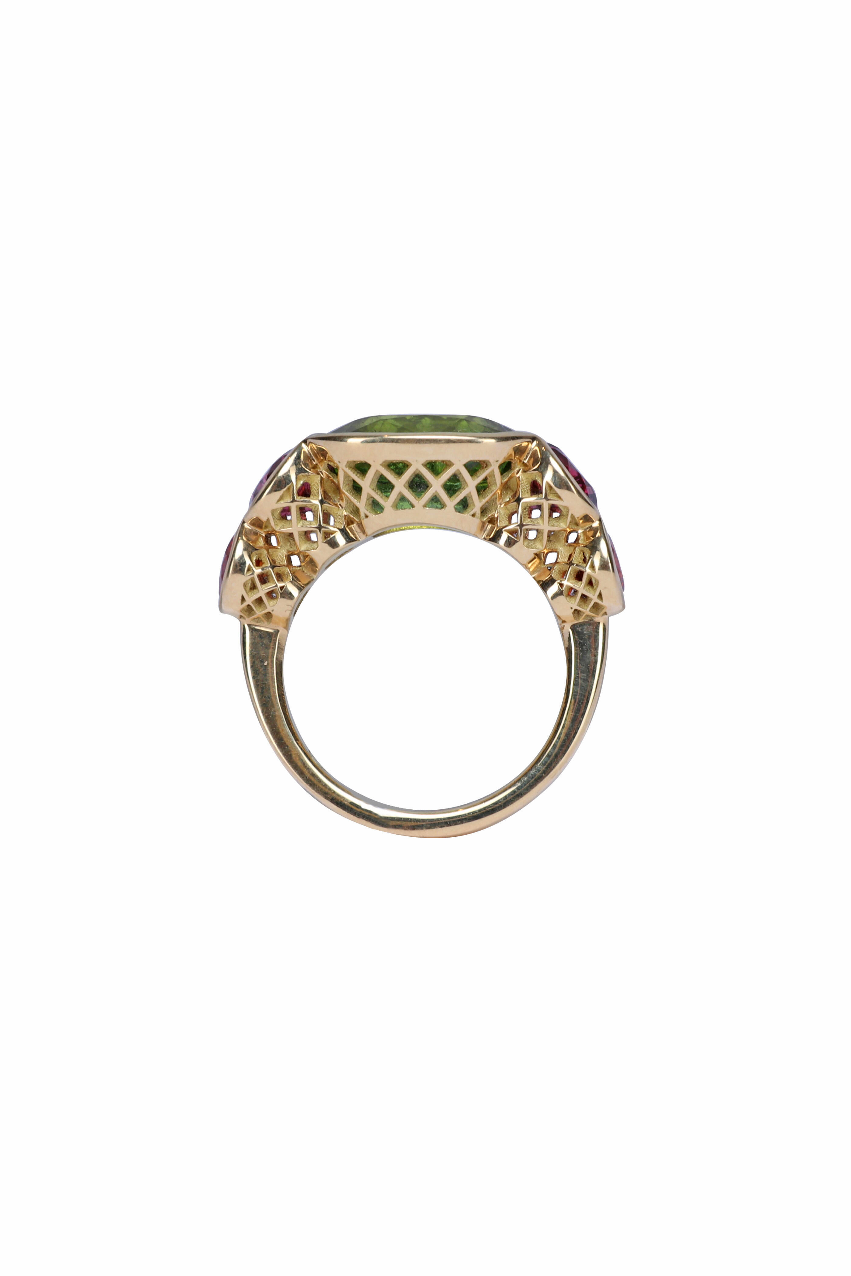 Ray Griffiths - Five Stone Scallop Ring | Mitchell Stores