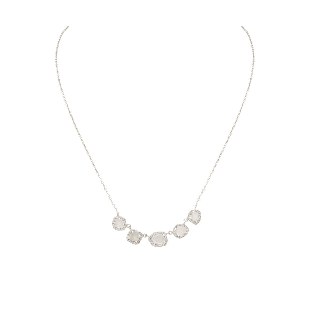 Kai Linz - 5 Slice Diamond Necklace | Mitchell Stores