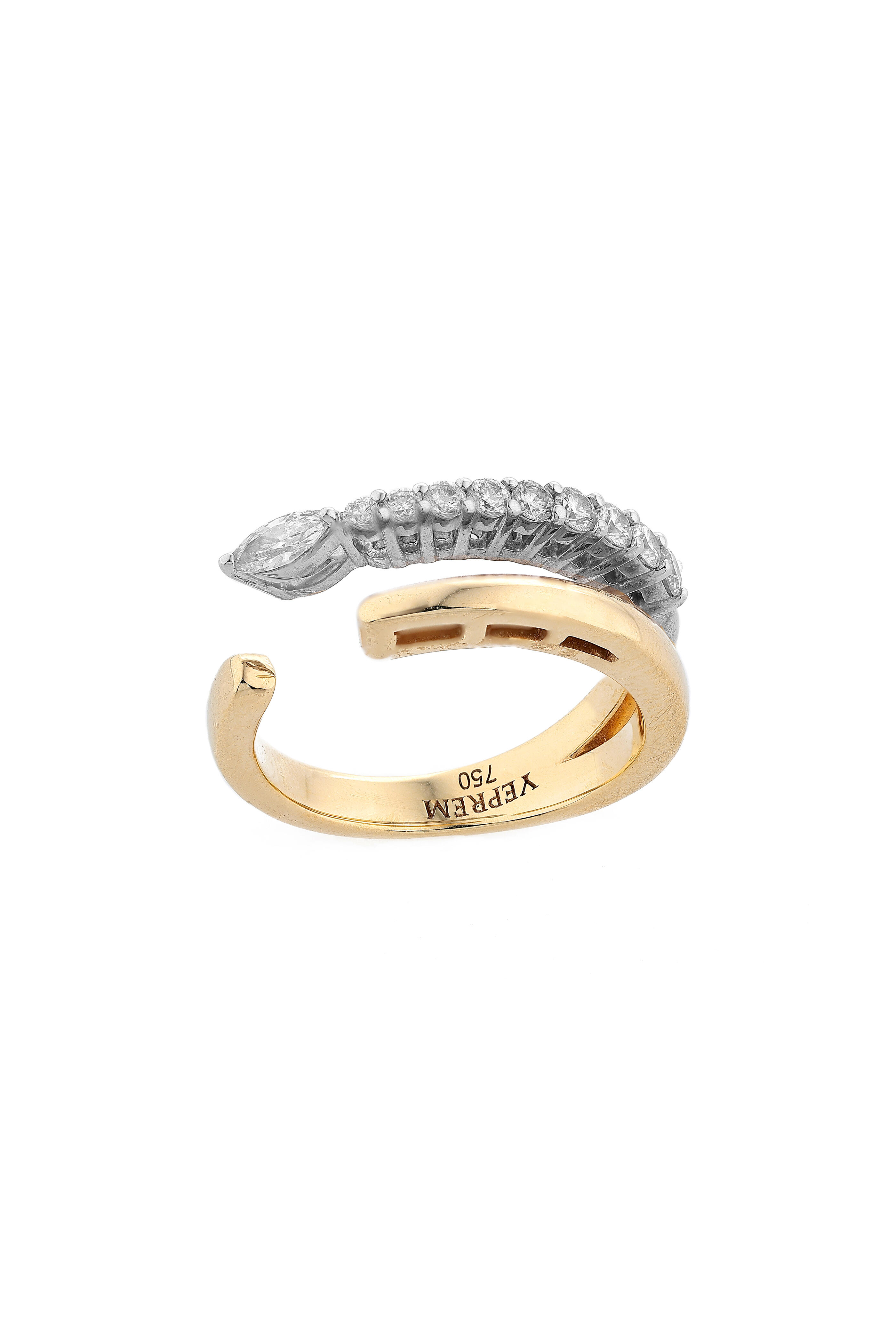 Yeprem - Golden Strada Stackable Ring | Mitchell Stores