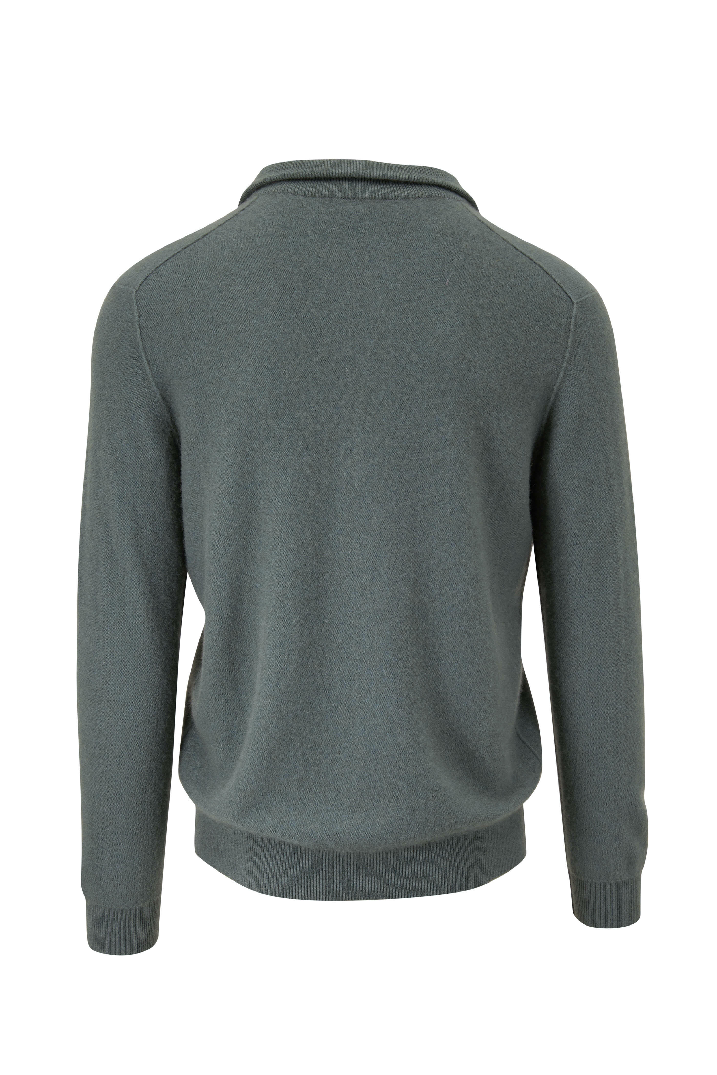 Vince - Sage Cashmere Quarter Zip Pullover | Mitchell Stores