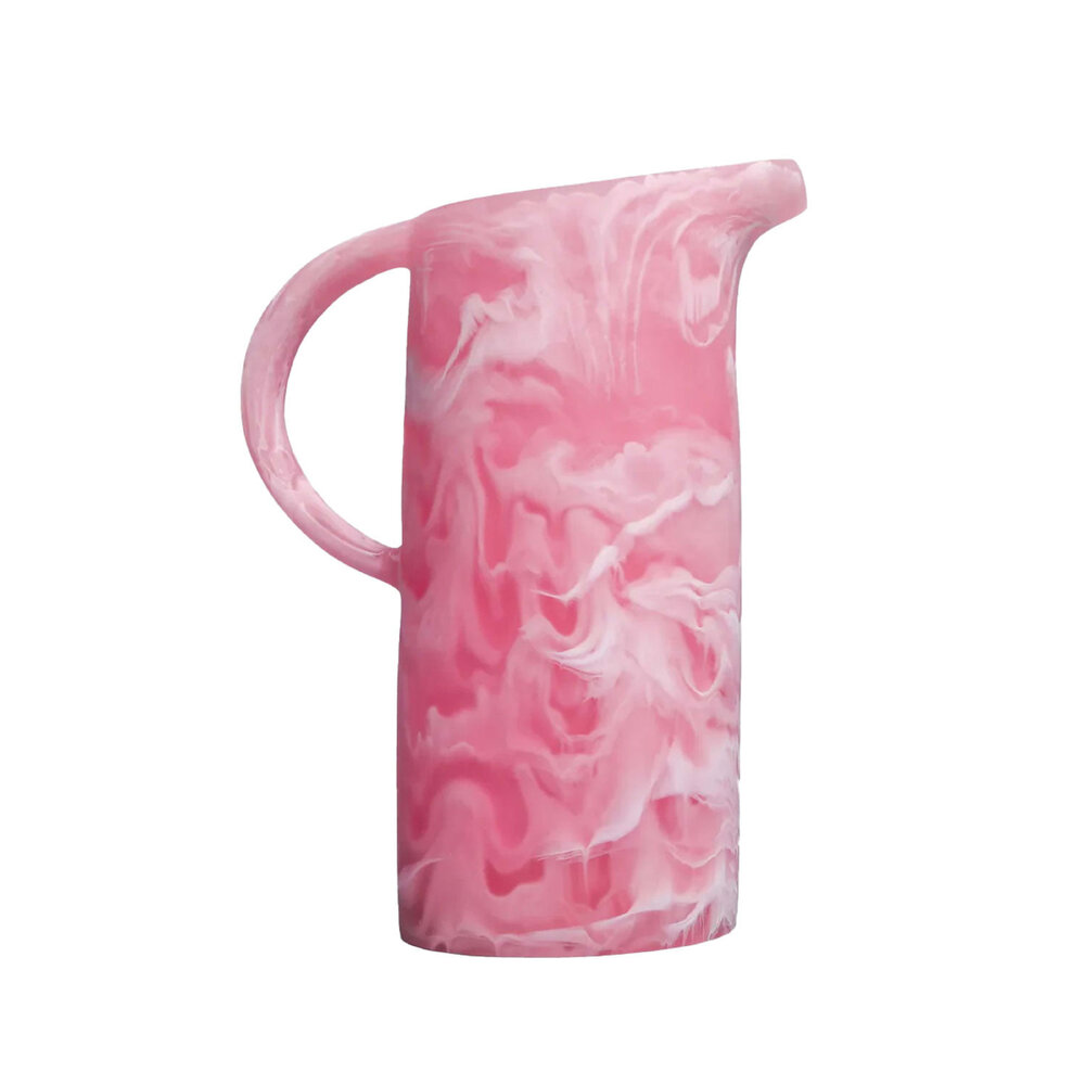 Nashi Home - Resin Classical Jug in Pink | Mitchell Stores
