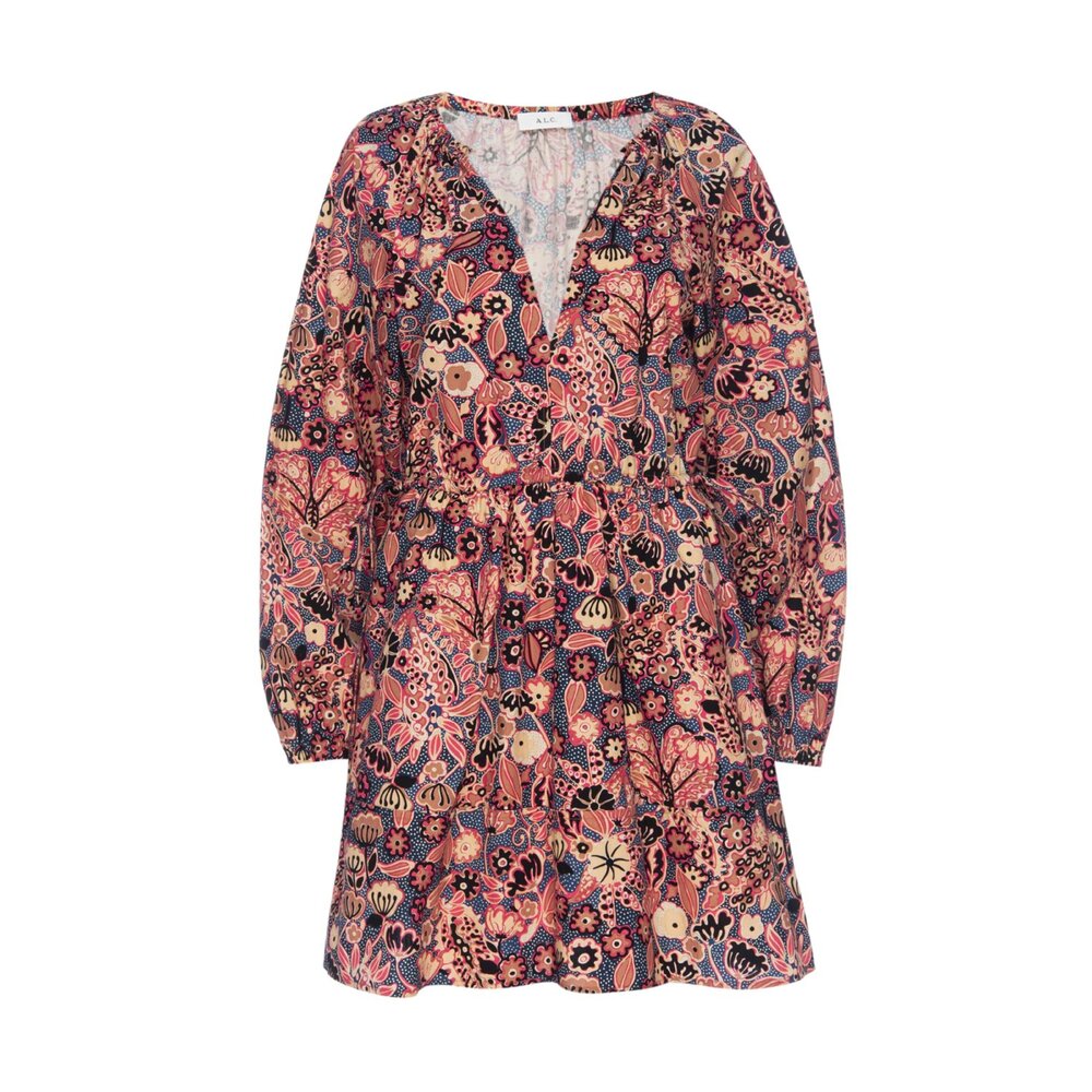 A.L.C. - Navy Floral Print Myra Mini Dress | Mitchell Stores