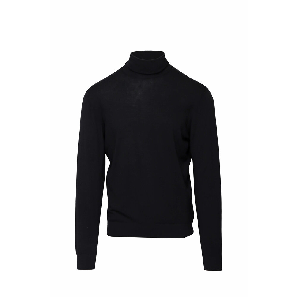 Colombo - Nero Wool Turtleneck Sweater | Mitchell Stores