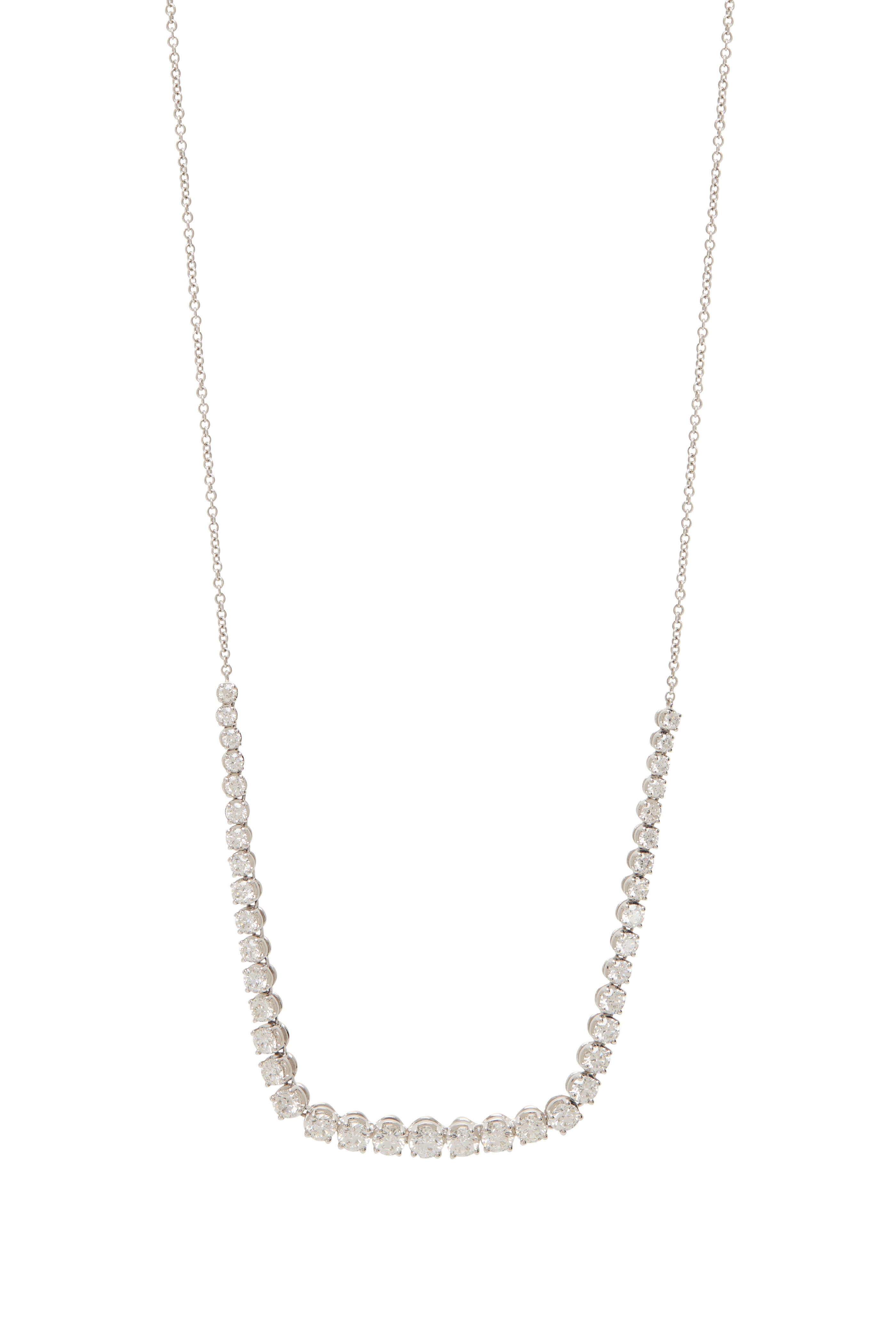 Kwiat - 18K Ghost Diamond Riviera Necklace | Mitchell Stores