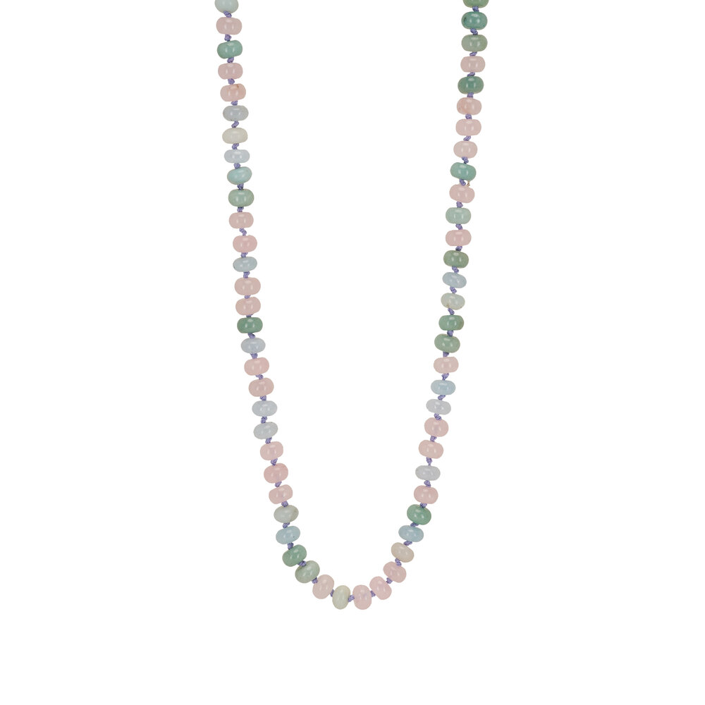 Cristina V. - Multi Color Quartz Bead Necklace | Mitchell Stores