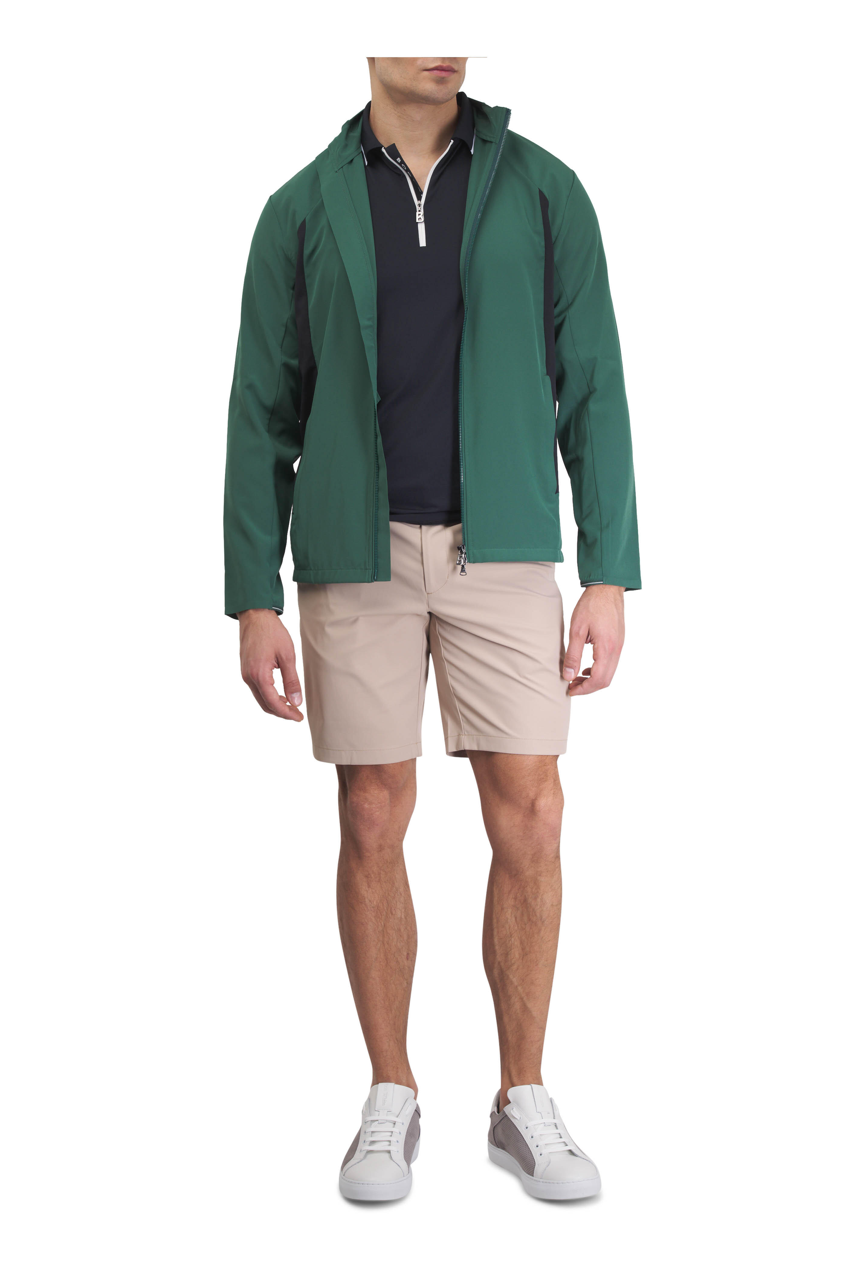 Bogner - Cody Black Quarter Zip Polo | Mitchell Stores Bogner - Cody Black Quarter Zip Polo | Mitchell Stores