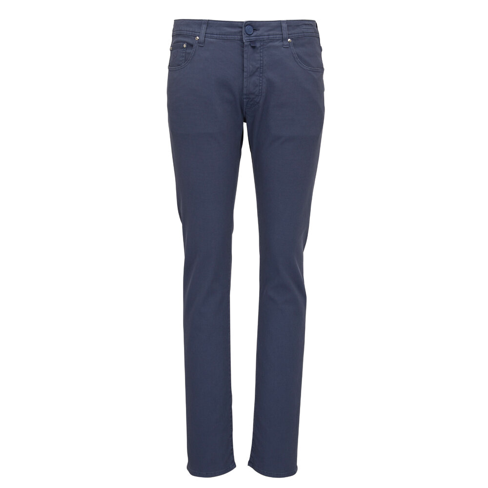 Officine Generale - Lipp Light Blue Seersucker Sport Shirt