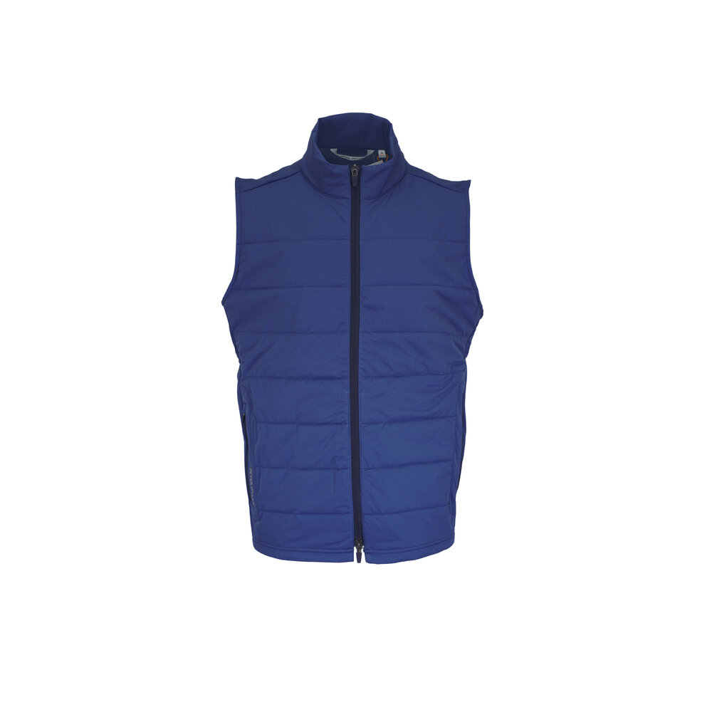 Peter Millar - Windsor Blue Fuse Hybrid Vest | Mitchell Stores