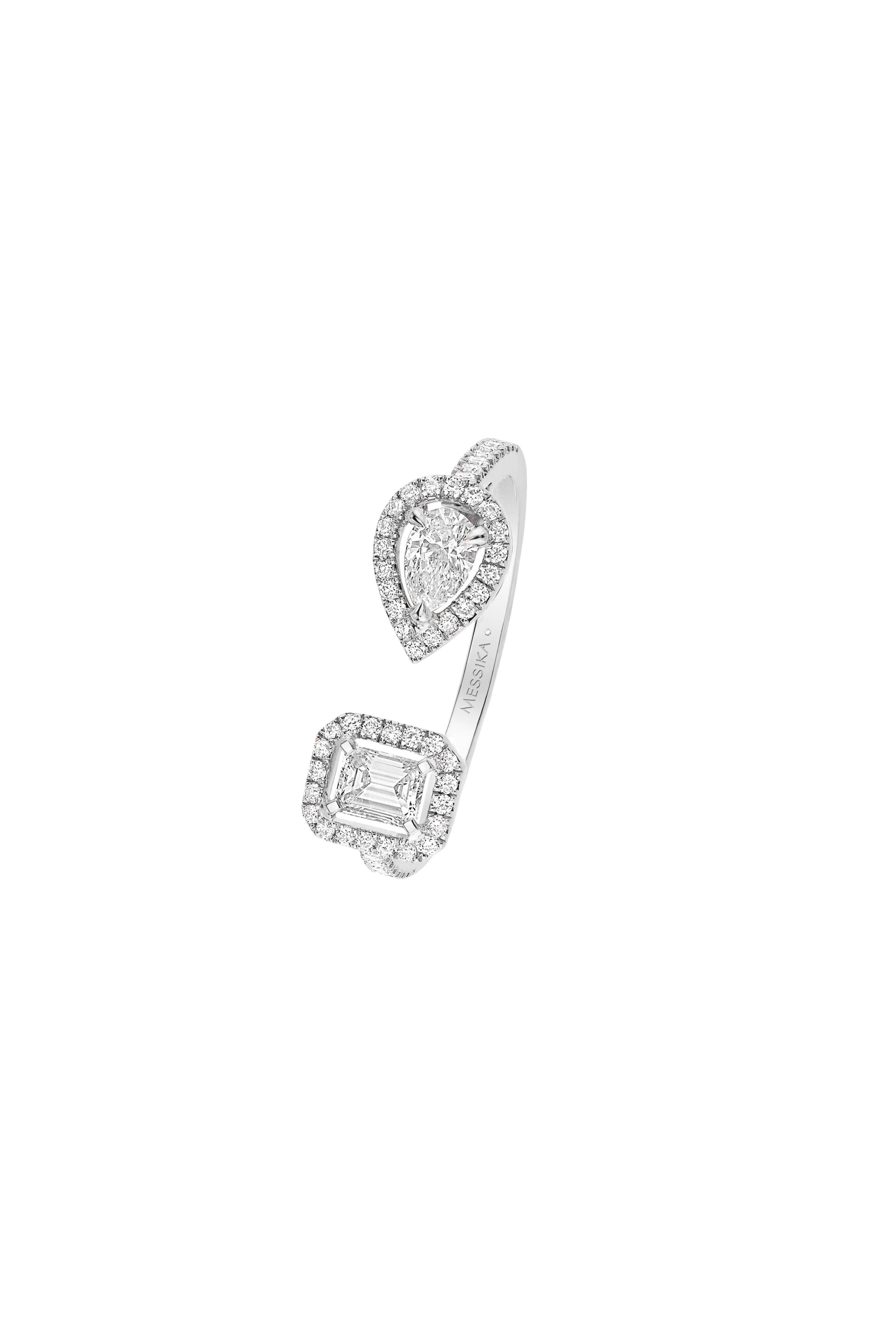 Messika - 18K White Gold Toi & Moi Ring | Mitchell Stores