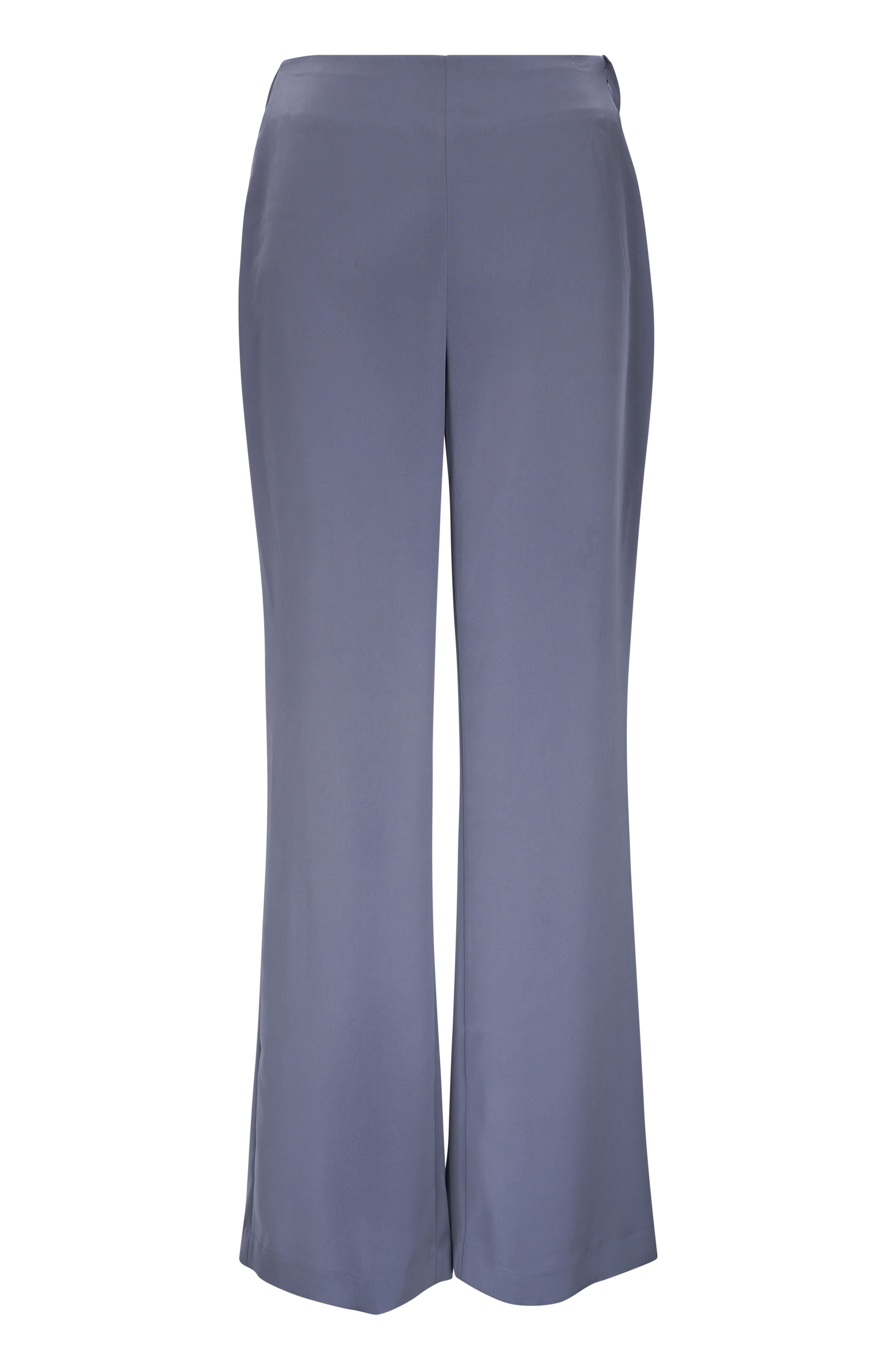 Sachin + Babi - Bri Cool Gray Double-Faced Stretch Mikado Pant