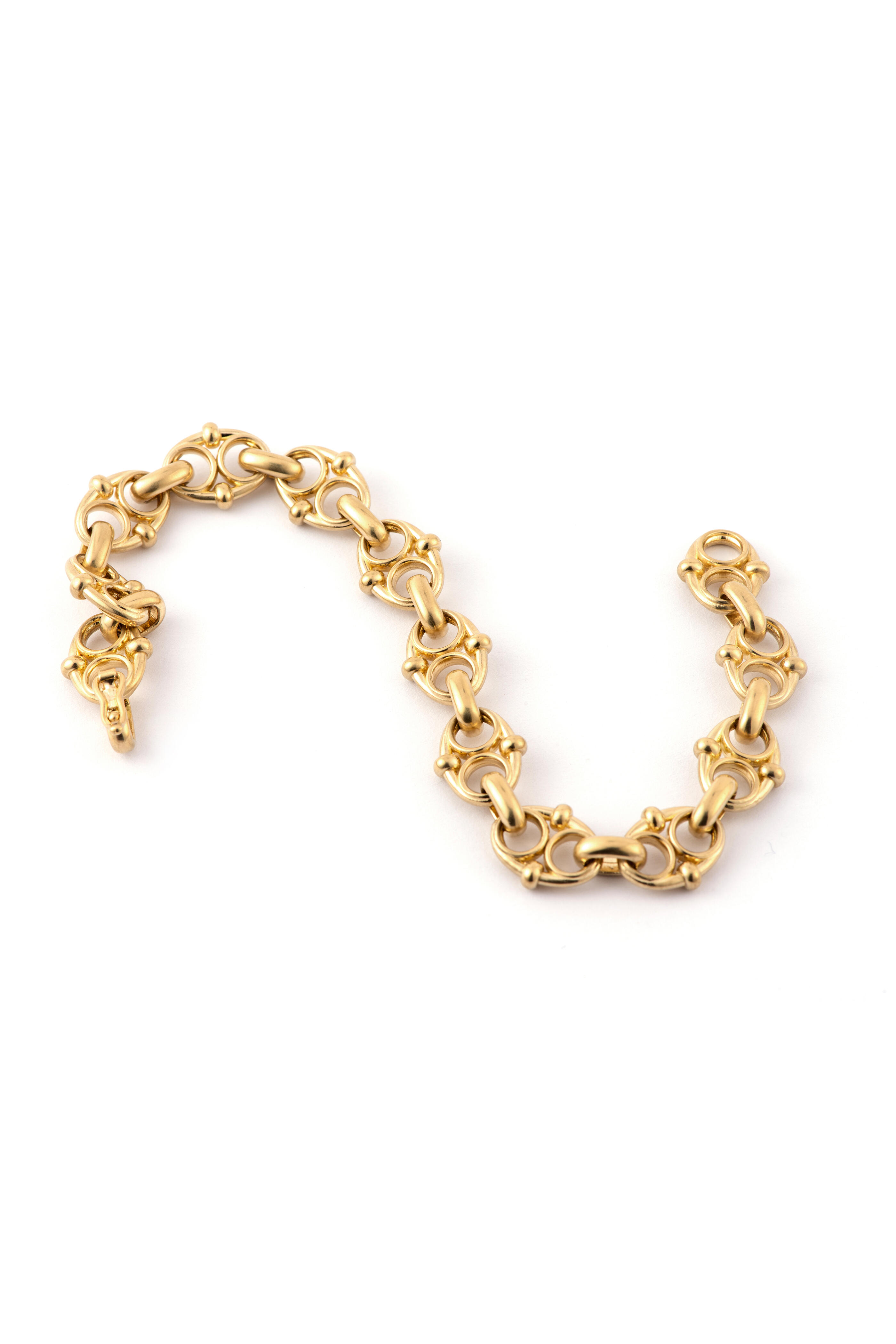 Sylva & Cie - 18k Yellow Gold Marine Link Bracelet