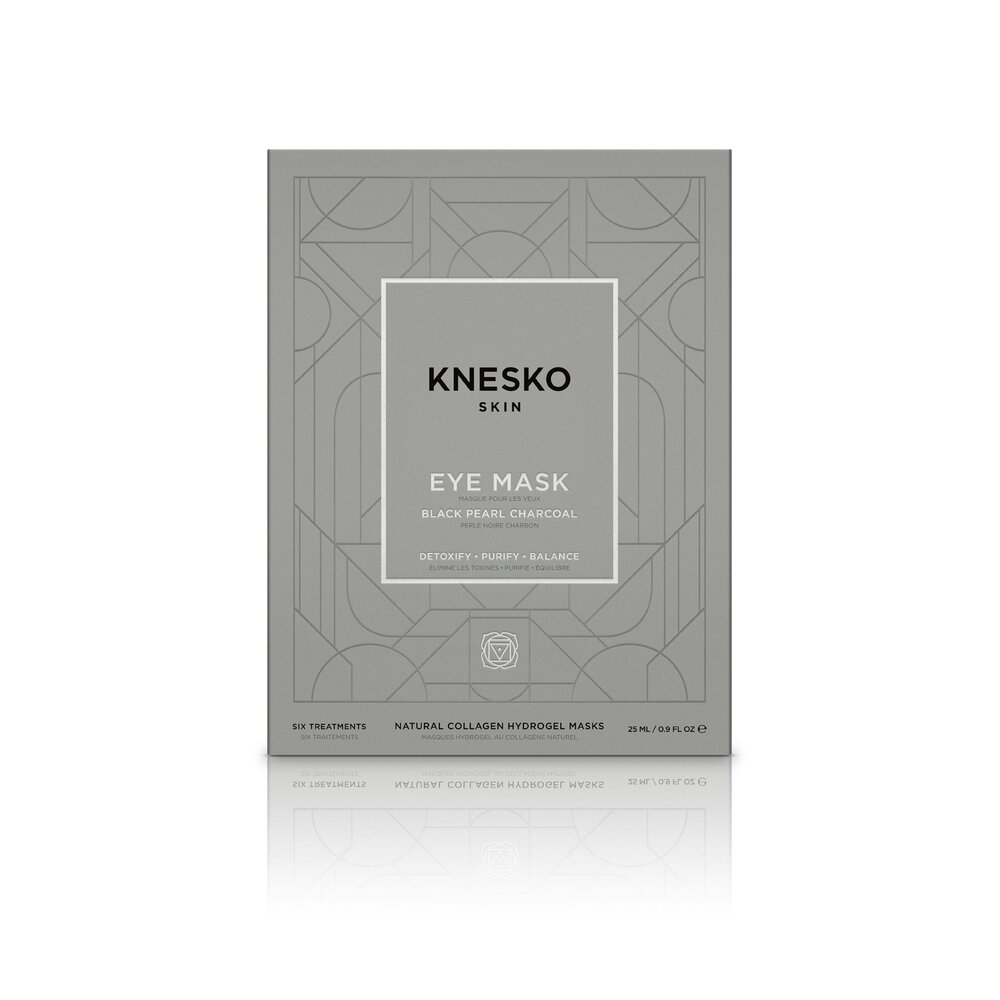 Knesko Skin - Black Pearl Eye Mask Set of 6 | Mitchell Stores