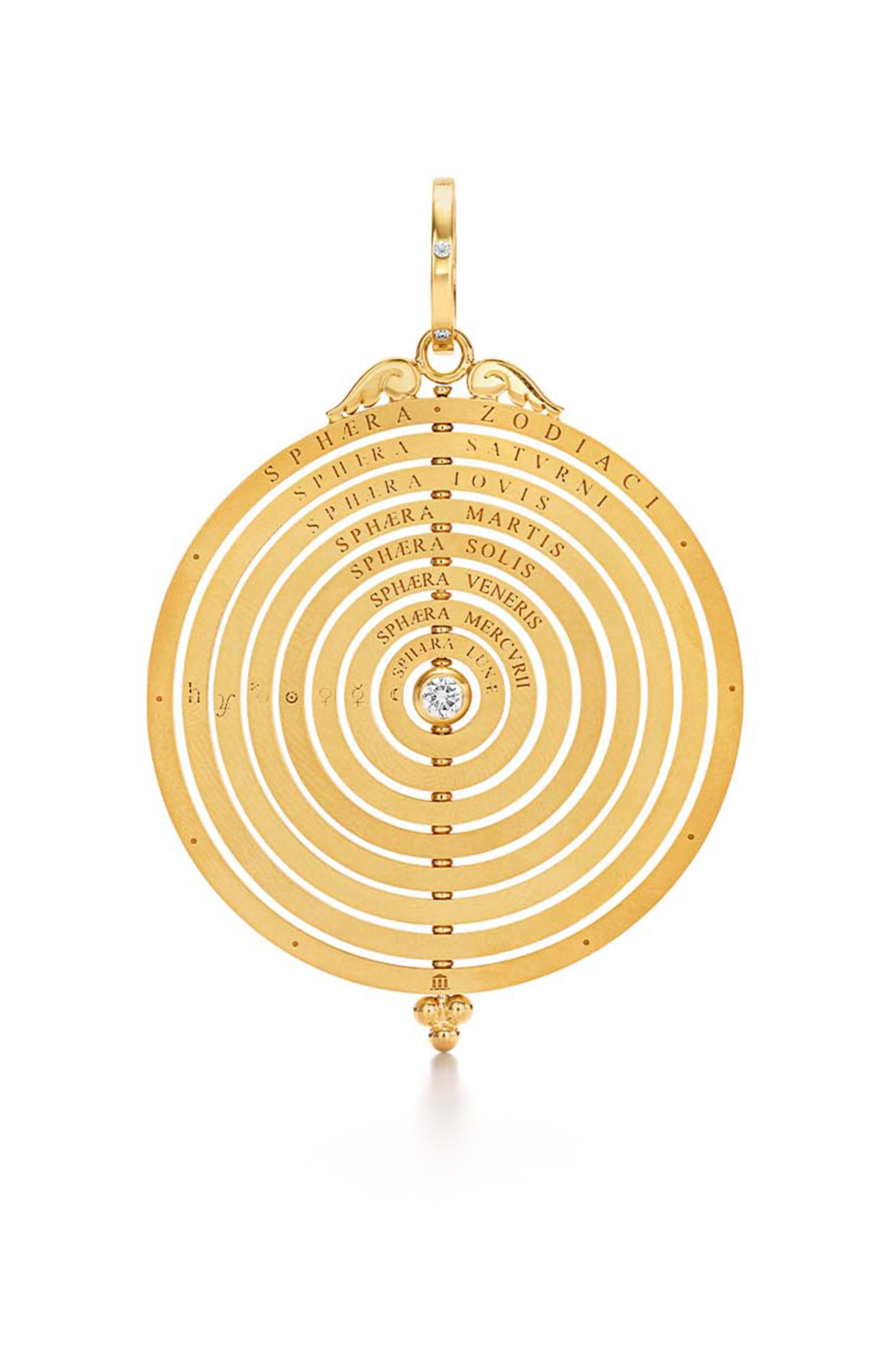 Temple St. Clair - 18k Yellow Gold Diamond Tolomeo Pendant