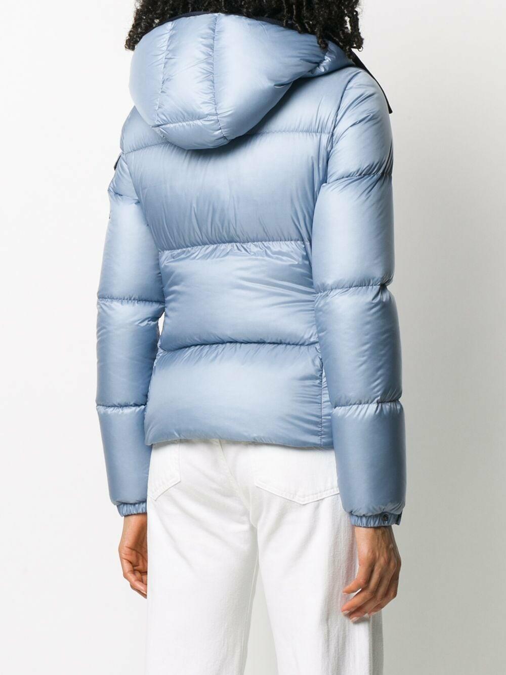Moncler - Light Blue Puffer Coat | Mitchell Stores