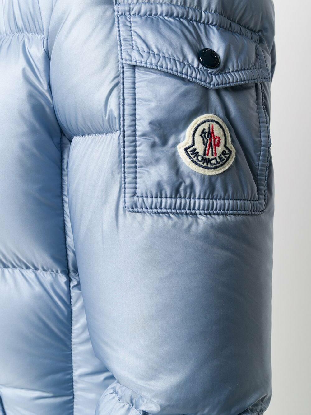 Moncler - Light Blue Puffer Coat | Mitchell Stores