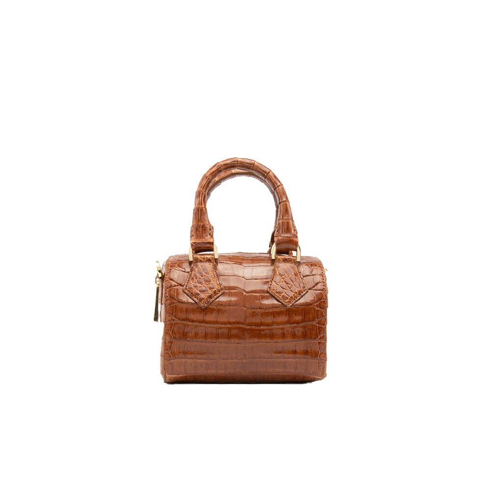 Maria Oliver - Small Lily Bag in Cognac | Mitchell Stores
