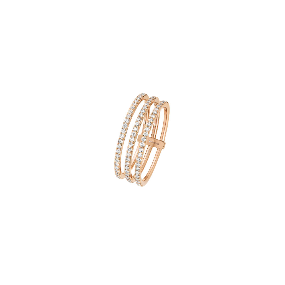 Messika - 18K Yellow Gold Gatsby Diamond Ring | Mitchell Stores