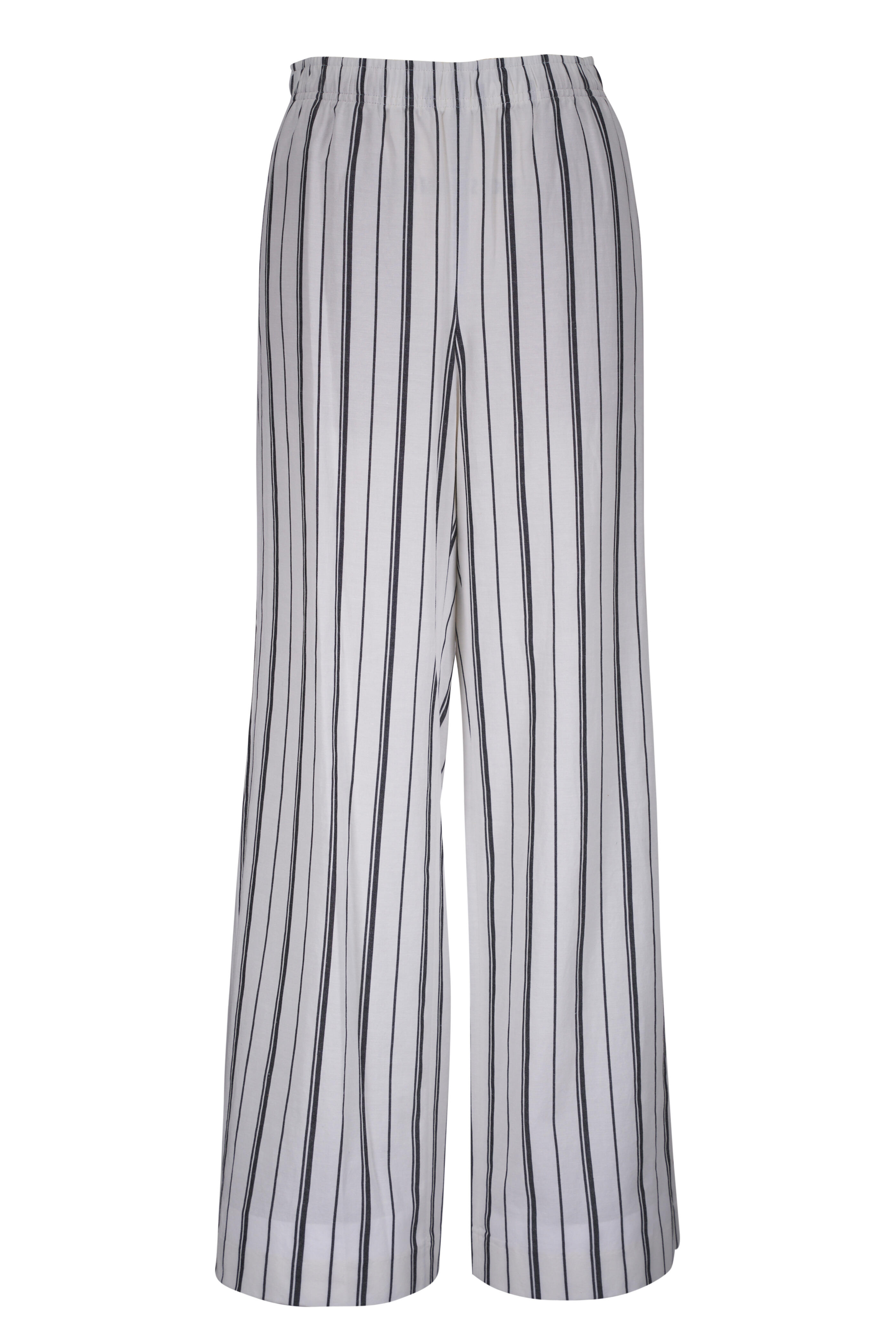 Vince - White & Black Stripe Pant | Mitchell Stores