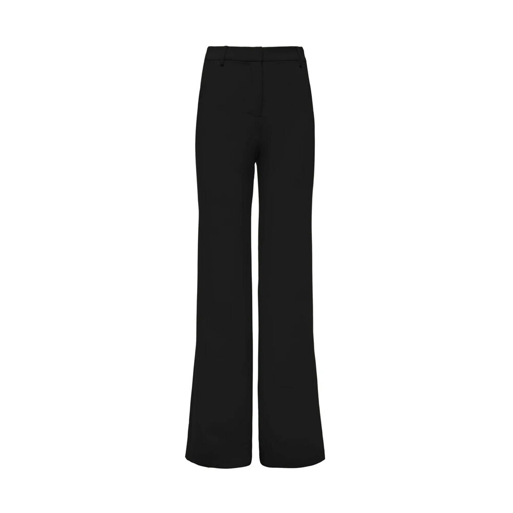 L'Agence - Black Pilar Wide Leg Pant | Mitchell Stores
