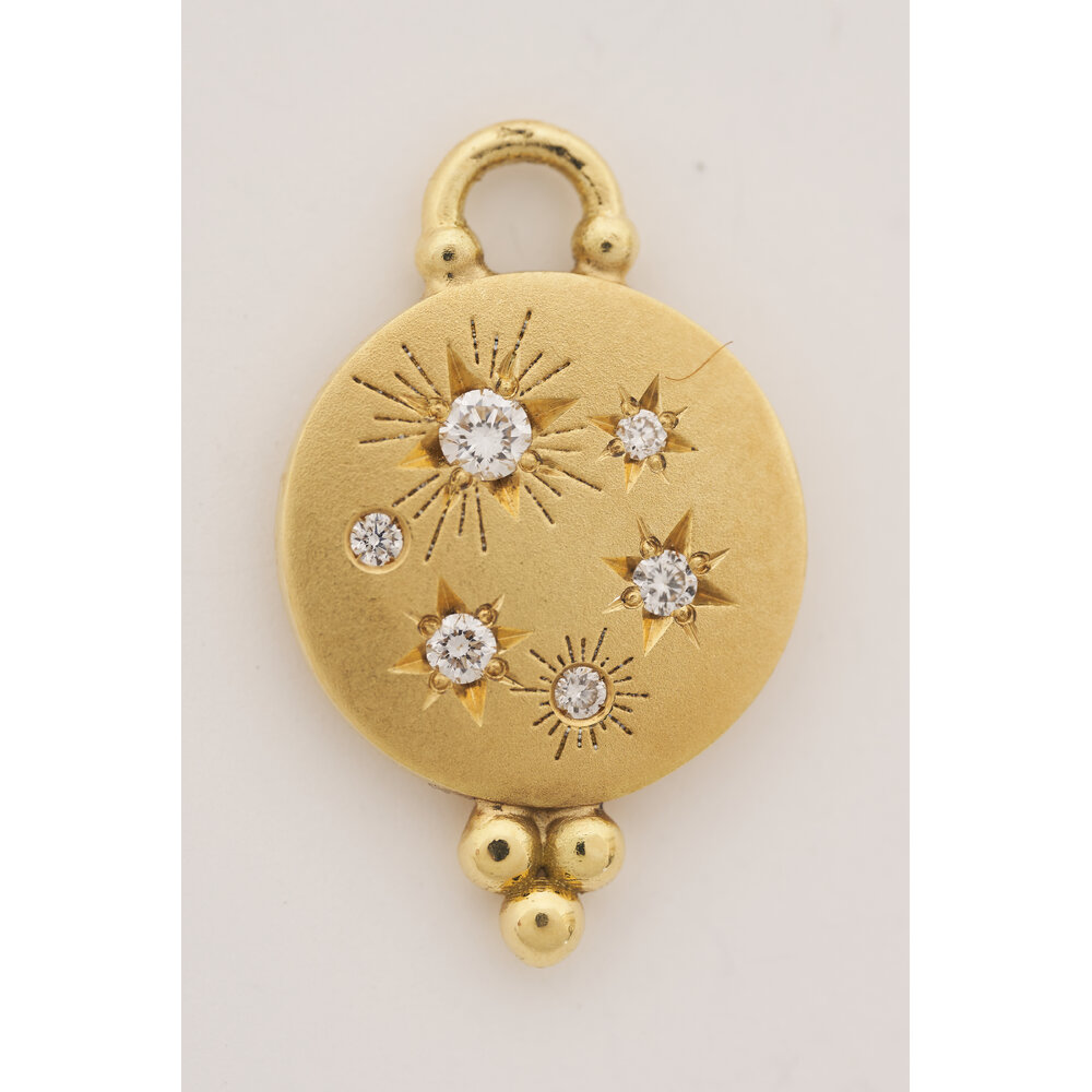 Temple St. Clair - 18k Yellow Gold Diamond Cosmos Pendant