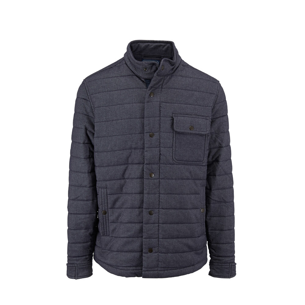 Faherty Brand - Teton Valley Slate Quilted Jacket