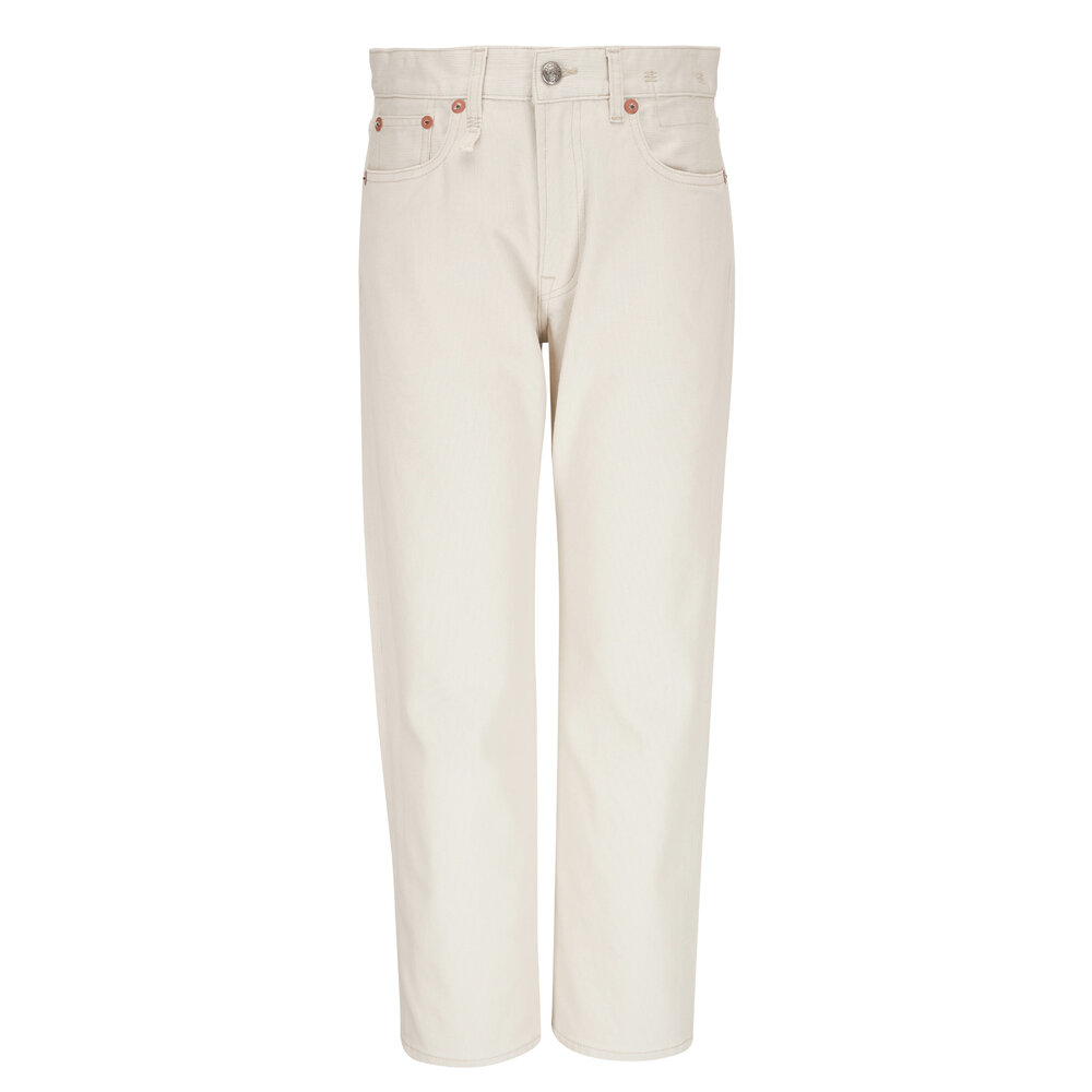 R13 - Boyfriend Ecru Bedford Cord Jean | Mitchell Stores