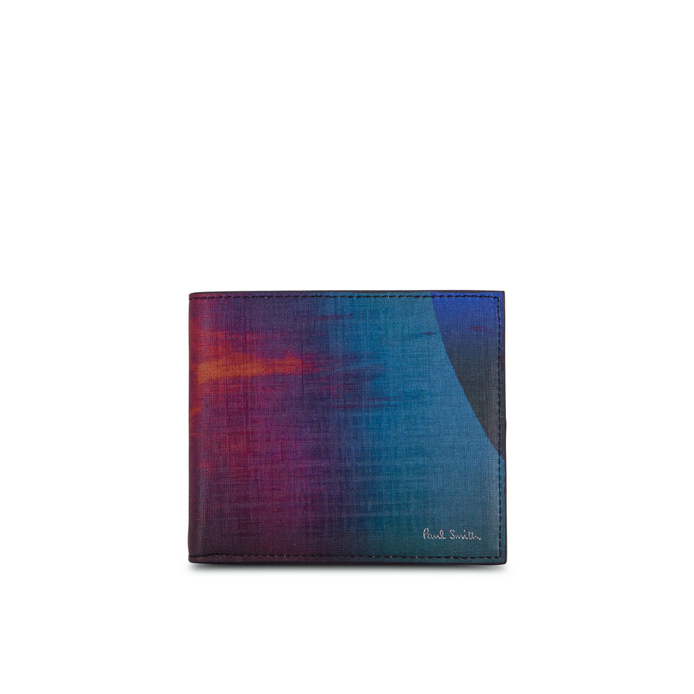 Paul Smith - Multicolor Leather Bi-Fold Wallet | Mitchell Stores