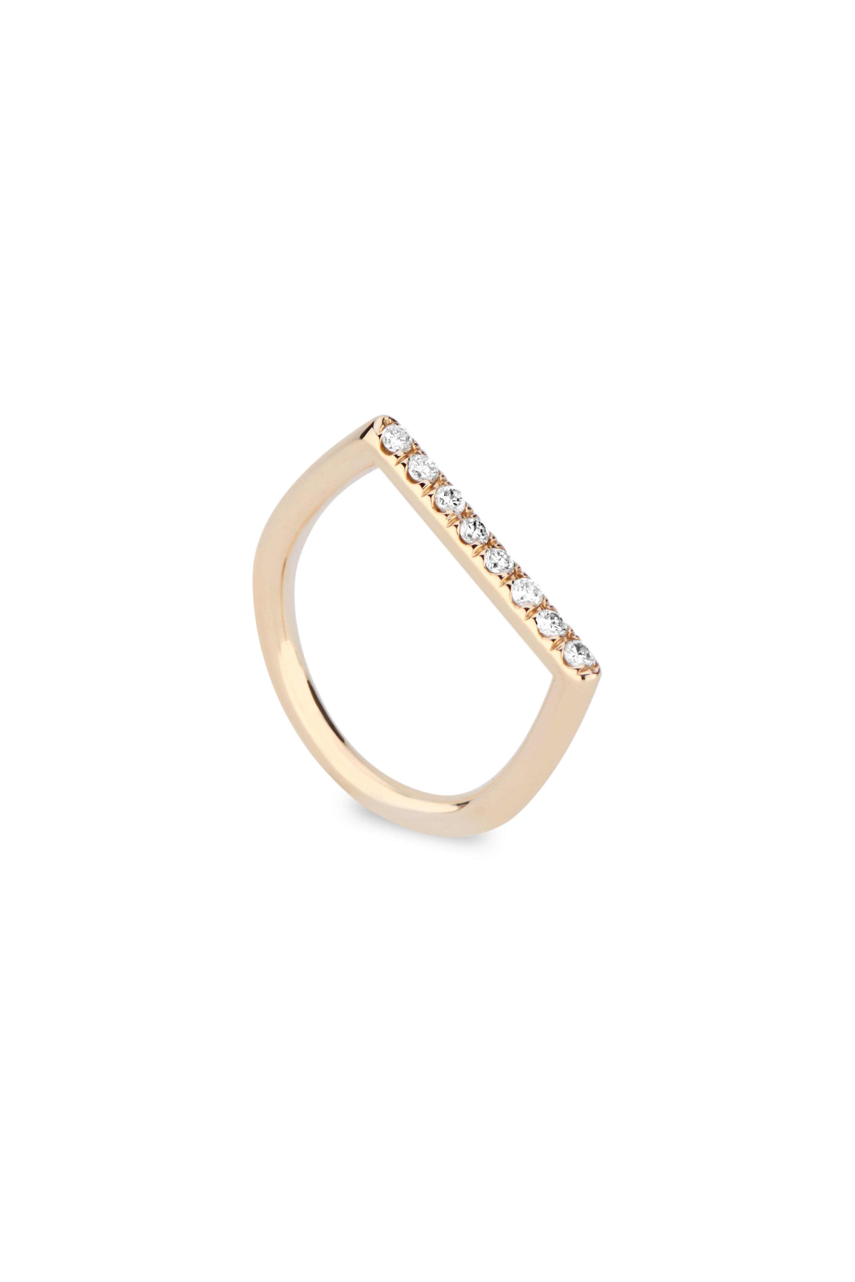 Dru - Diamond Stacking Square Ring | Mitchell Stores