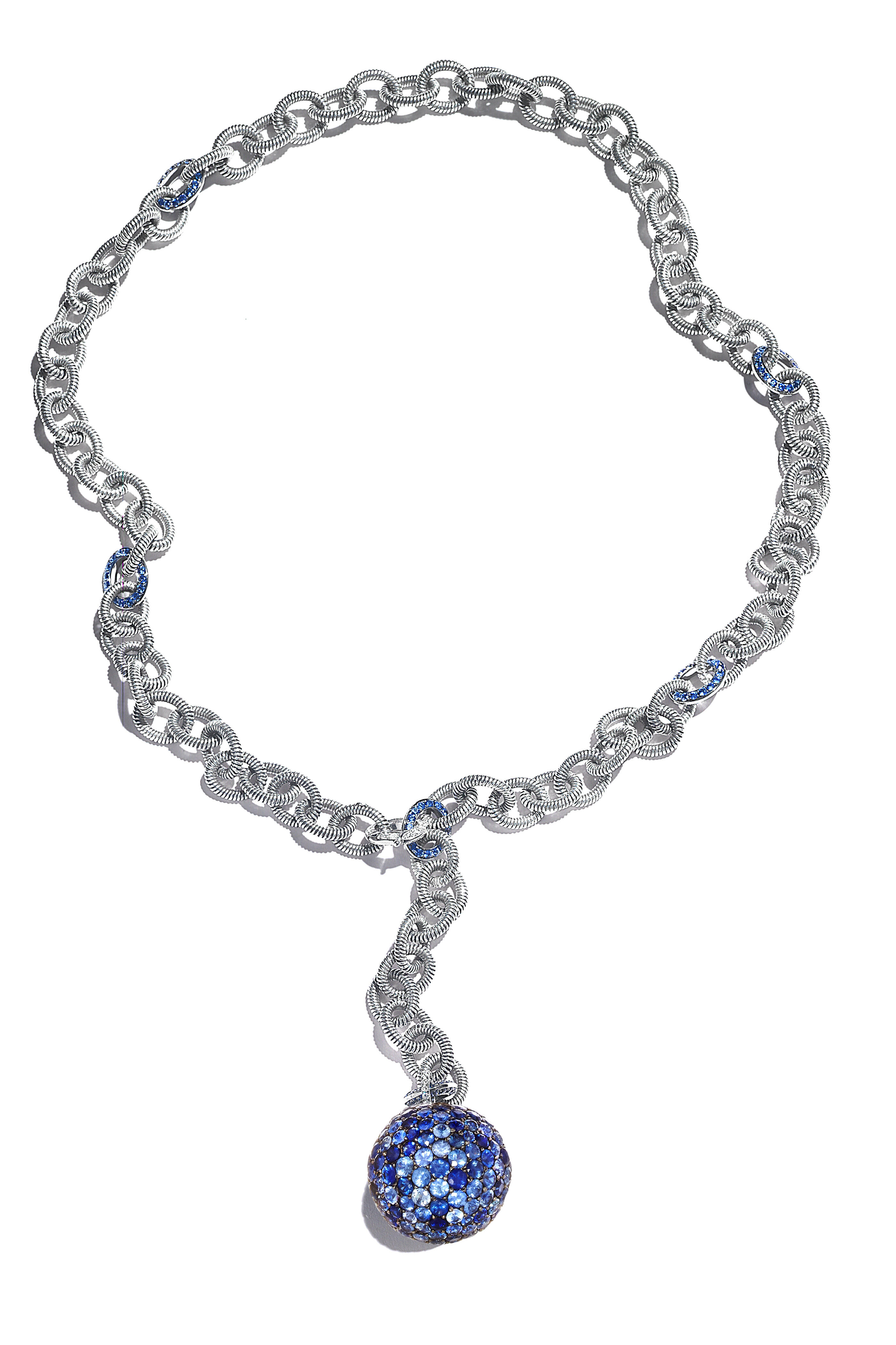 Nam Cho - Adjustable Heavy Chain Ball Necklace | Mitchell Stores