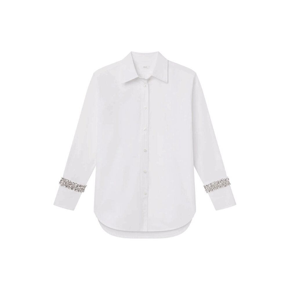 A.L.C. - White Calvin Top | Mitchell Stores