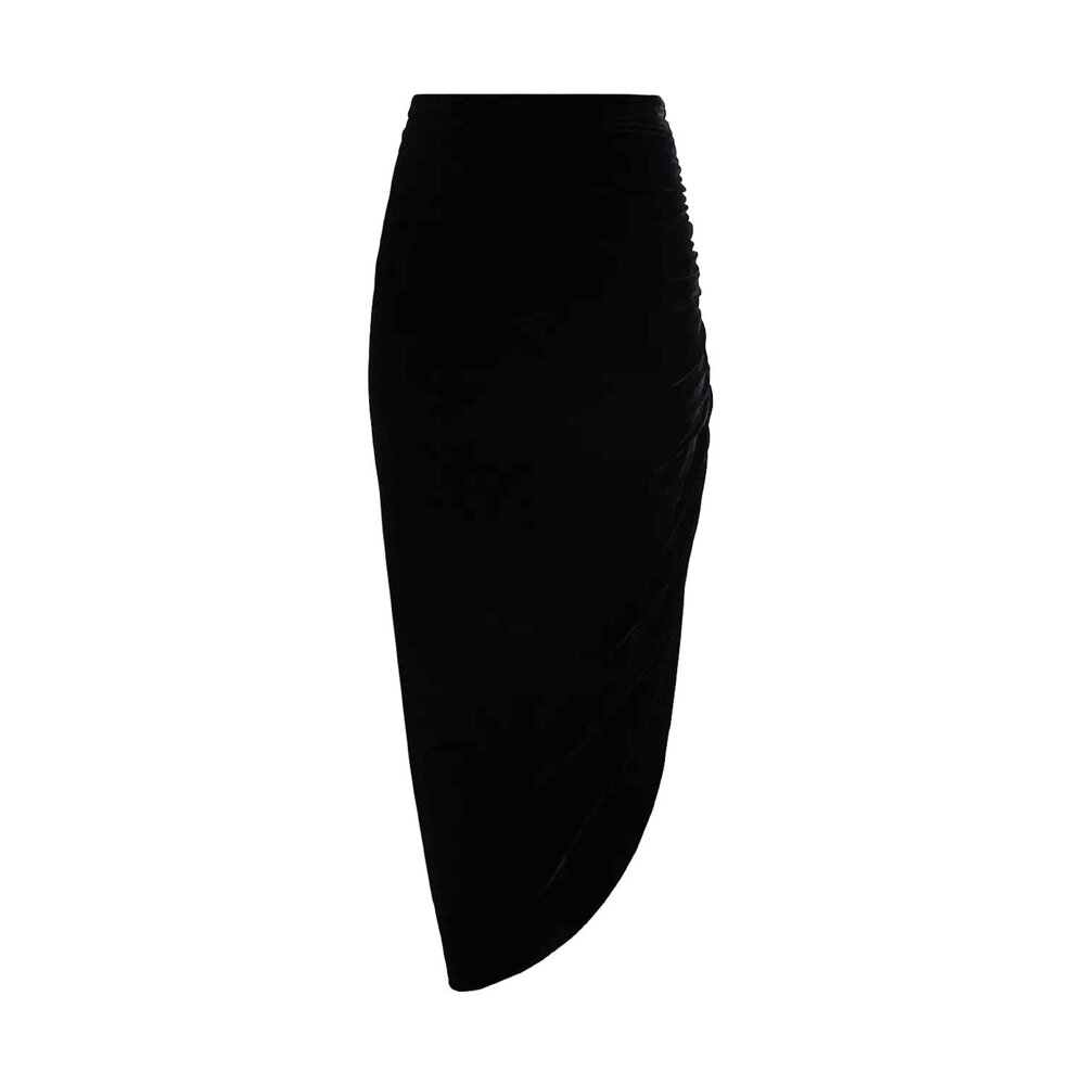 Veronica Beard - Black Velvet Herst Midi Skirt | Mitchell Stores