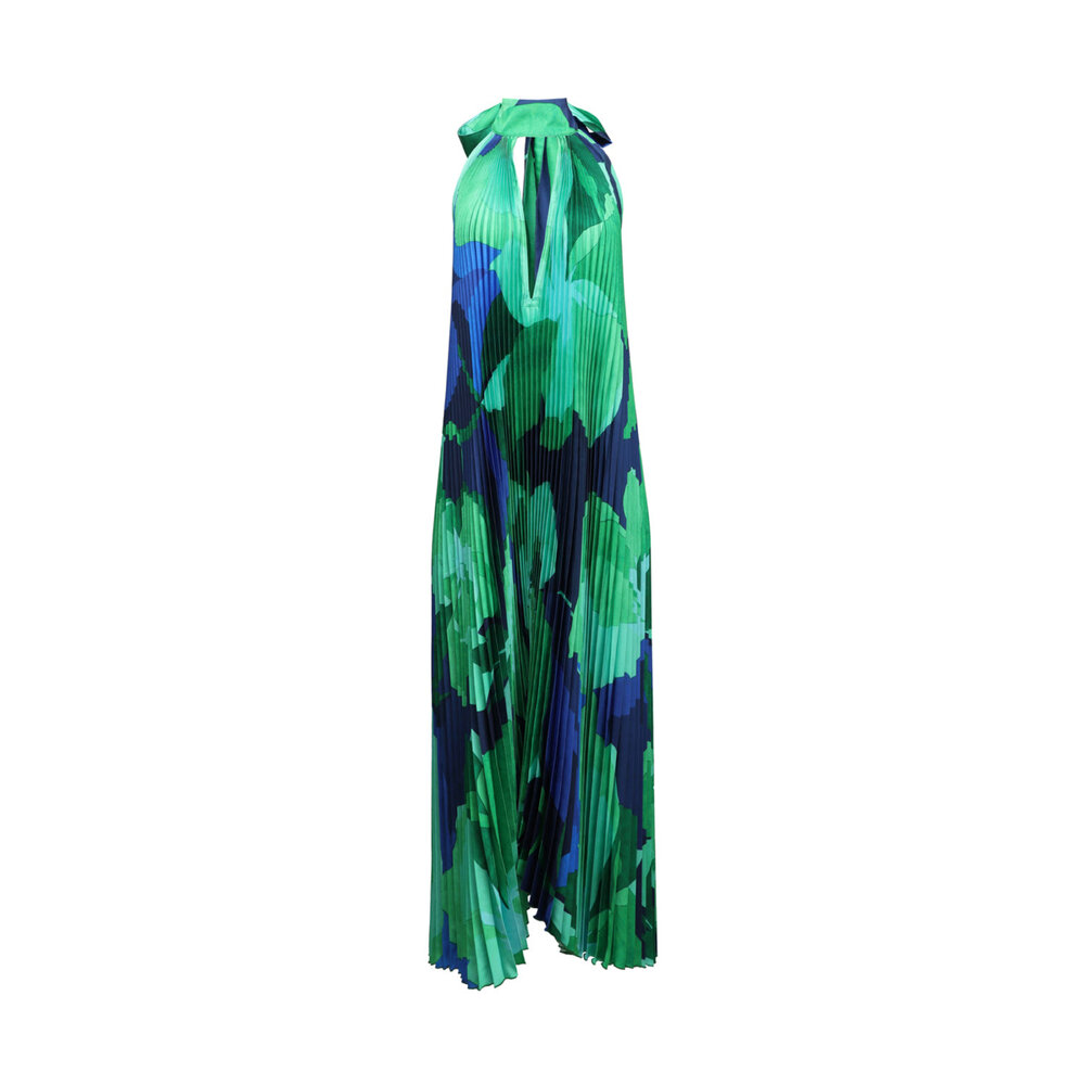 L'Ide Woman - Green Capri Opera Gown | Mitchell Stores