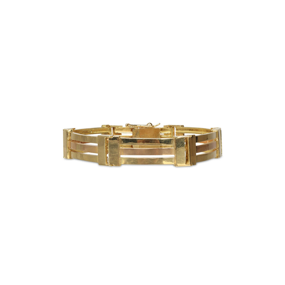 Excalibur - Gold Retro Bracelet | Mitchell Stores